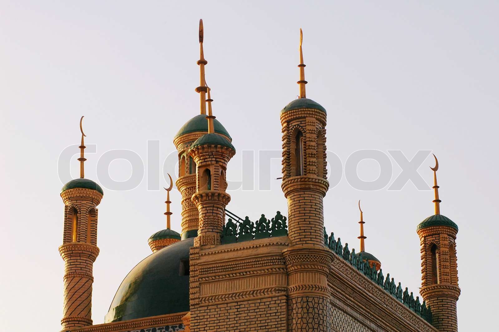 Roofs of a mosque | Stock image | Colourbox