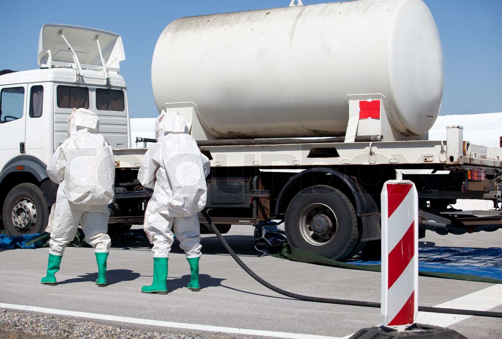 Chemical spill | Stock image | Colourbox