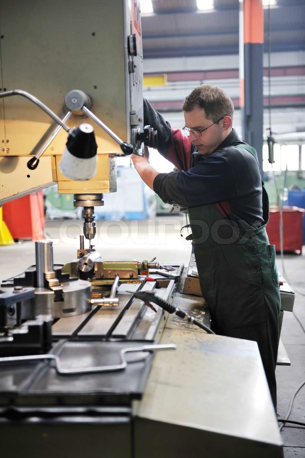 fabrik, handwerker, angestellte | Stock Bild | Colourbox