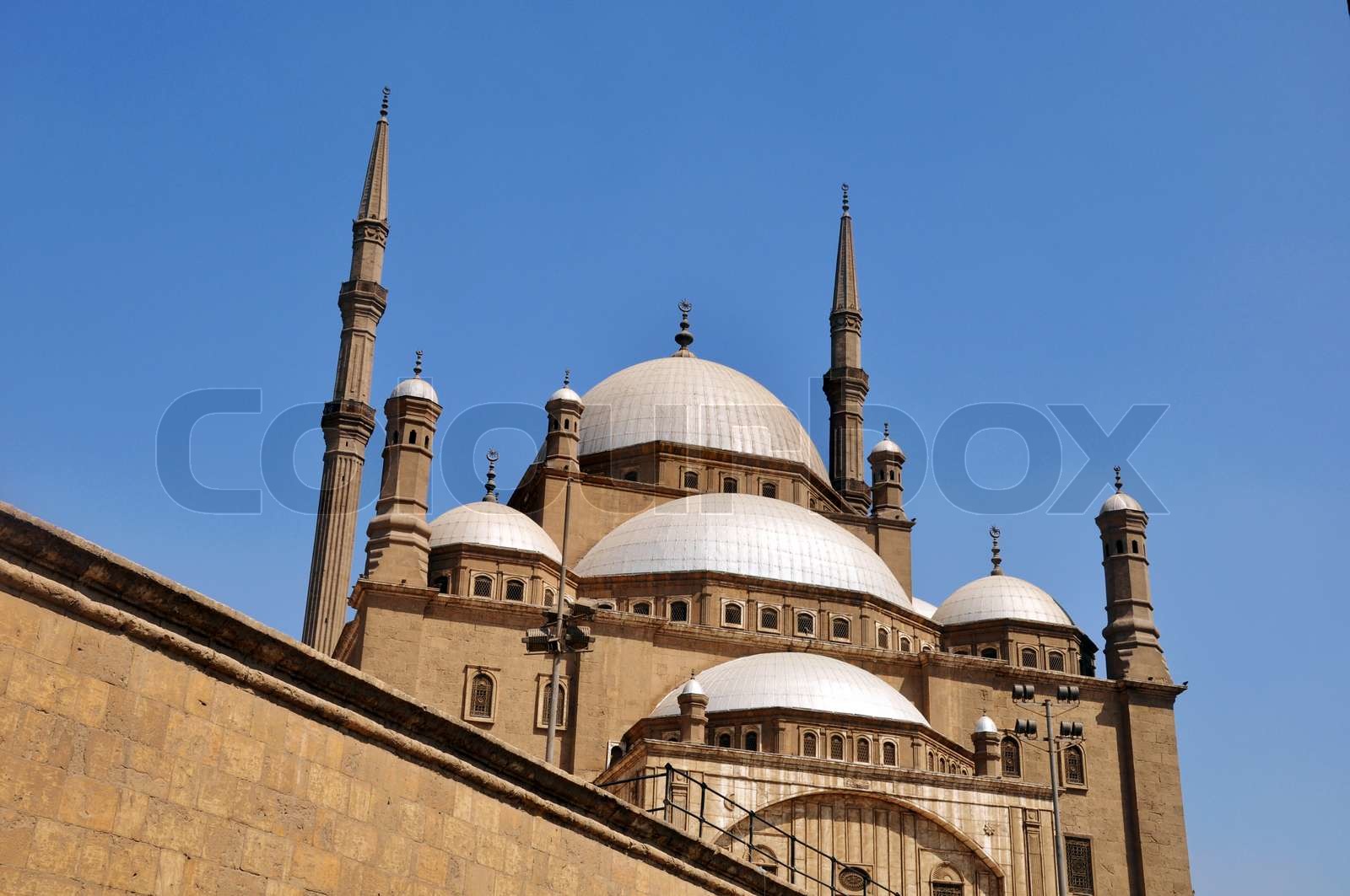 Scenery of the famous castle in Cairo,Egypt | Stock image | Colourbox