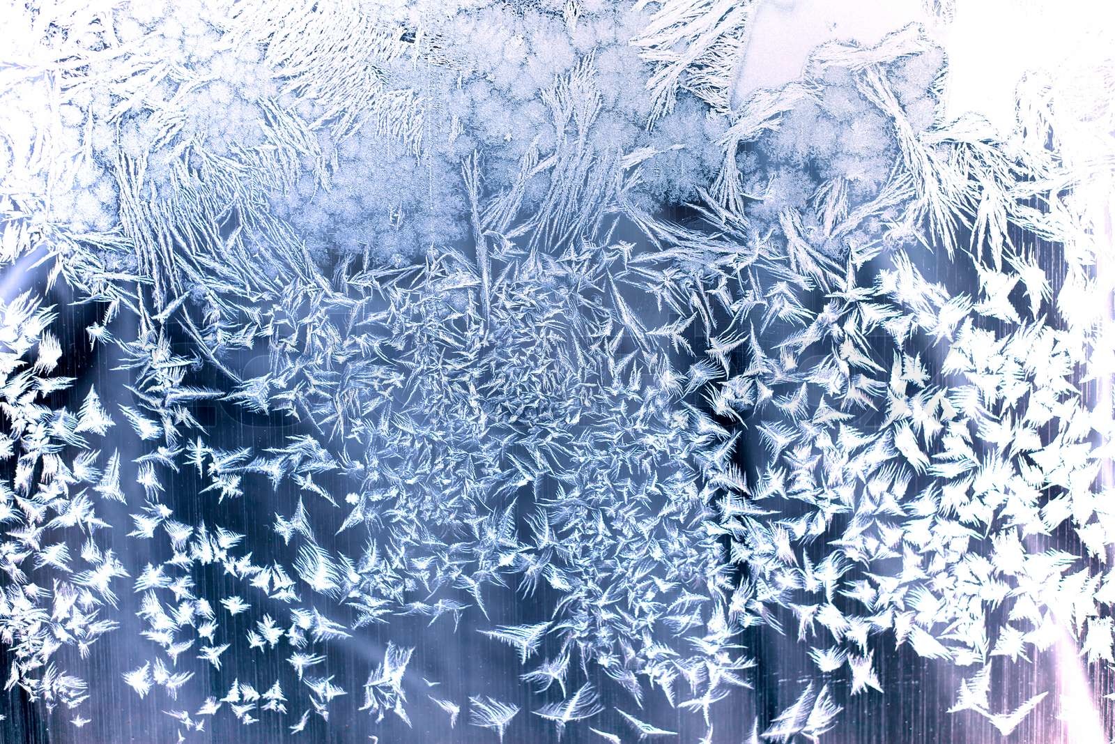 frozen glass | Stock image | Colourbox