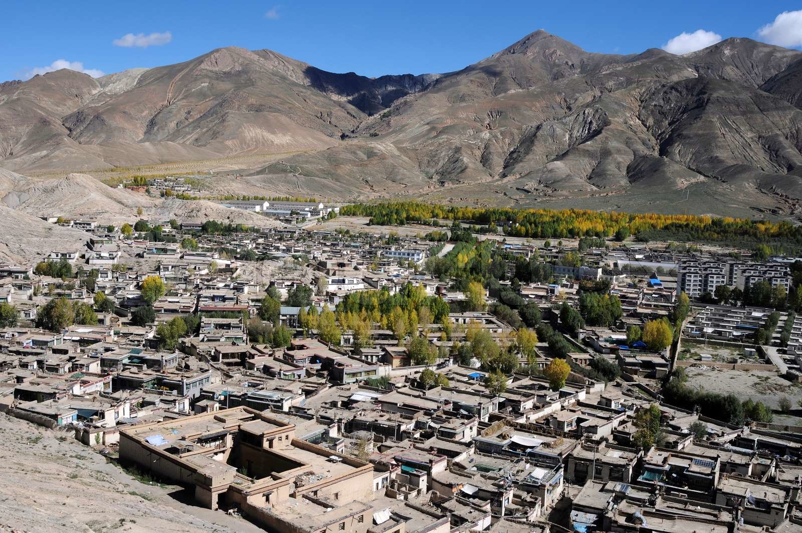 Tibetan city | Stock image | Colourbox