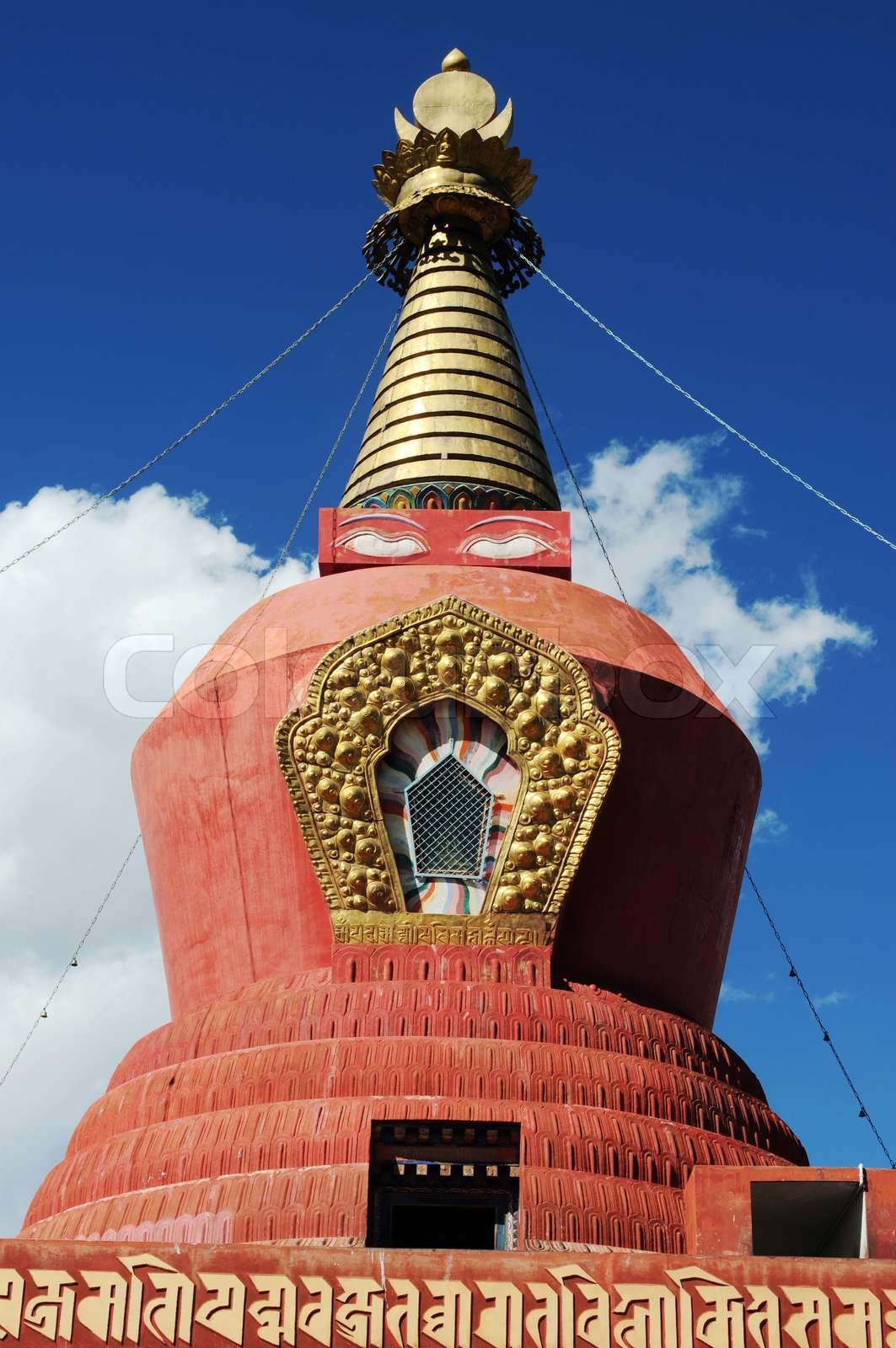Tibetan stupa | Stock image | Colourbox