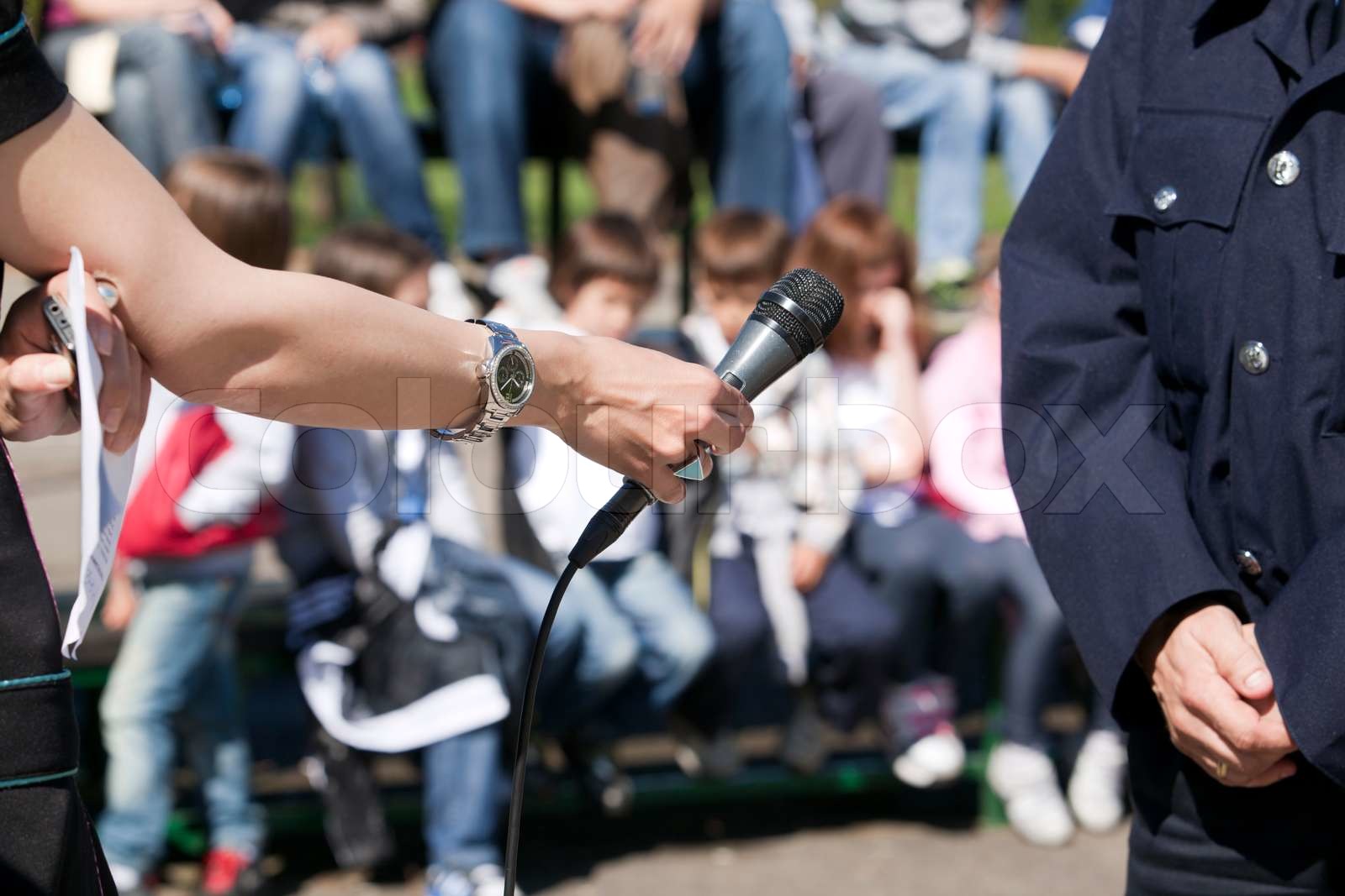 Interview | Stock image | Colourbox