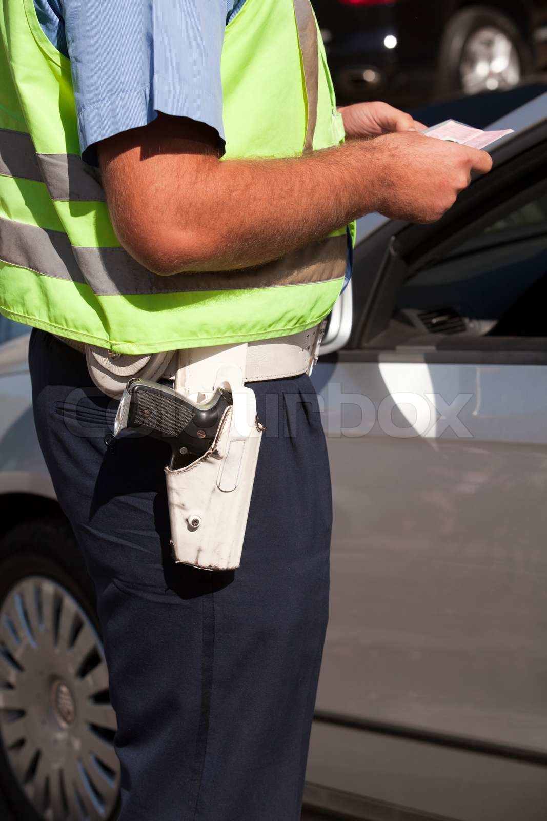 Police officer | Stock image | Colourbox