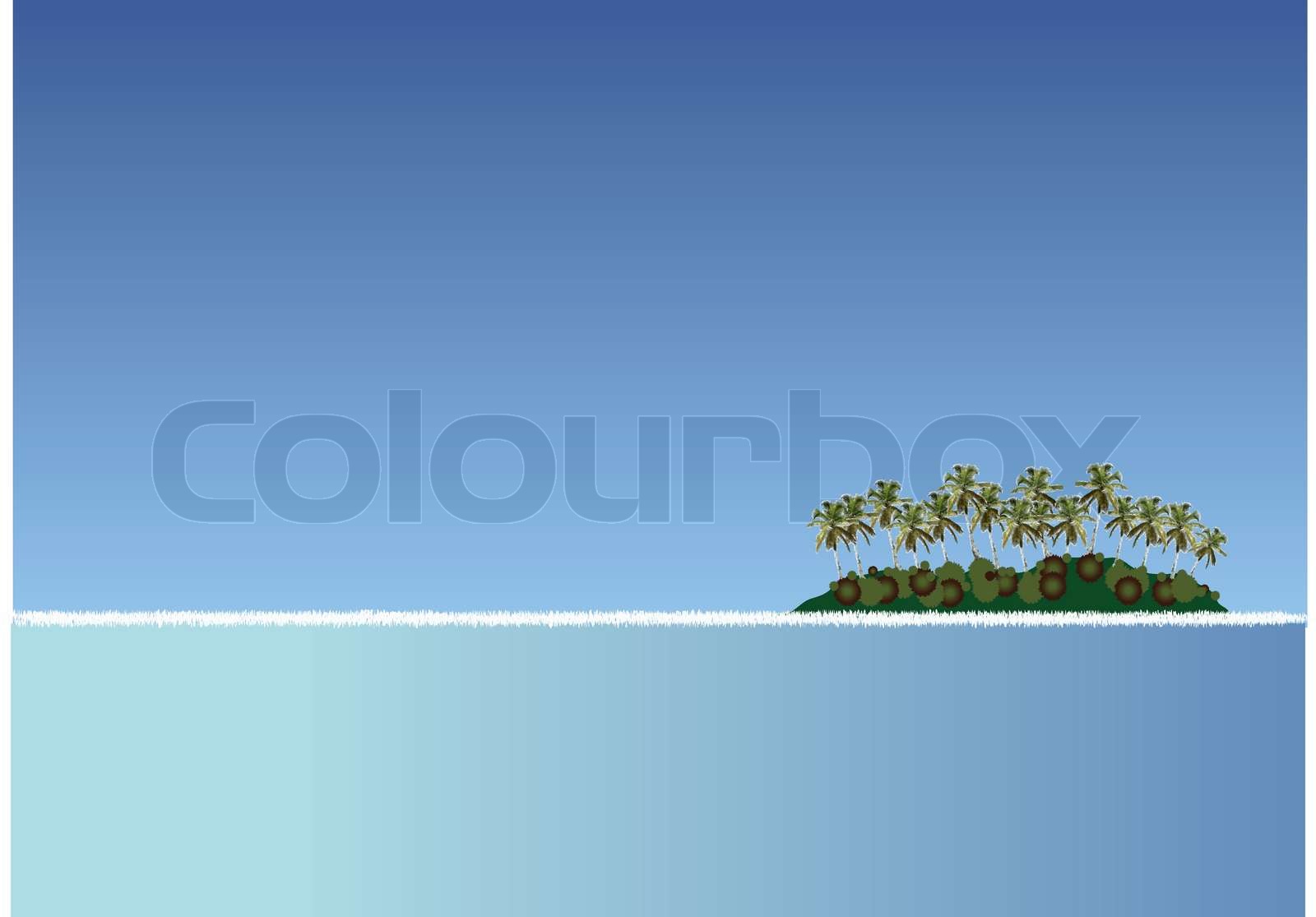 Insel | Stock-Vektor | Colourbox