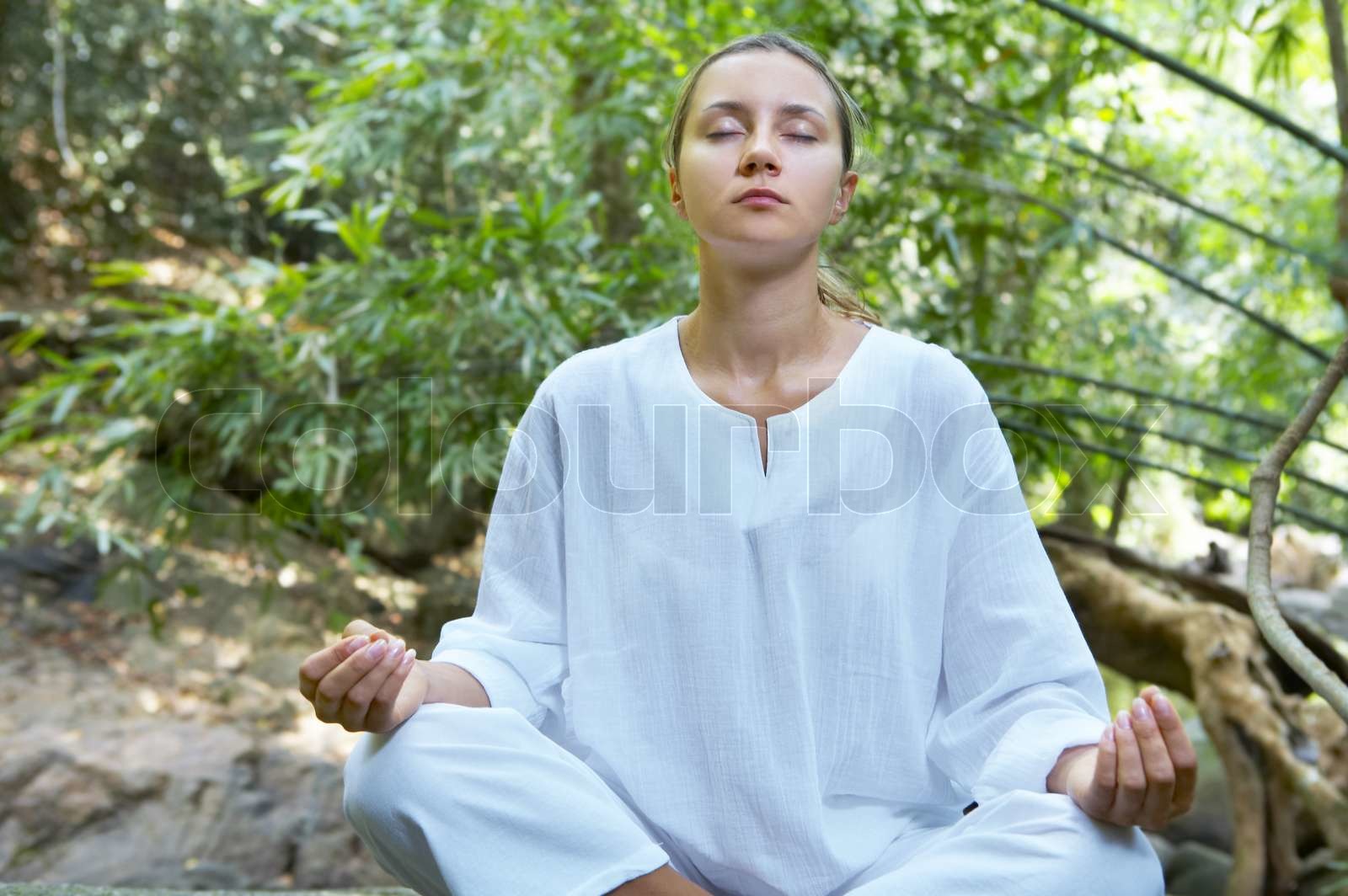 meditation | Stock image | Colourbox