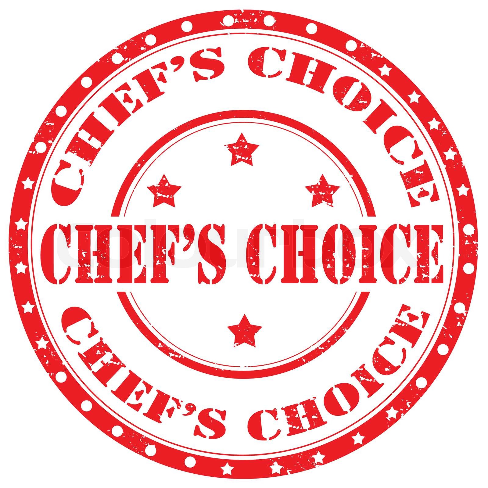 Chef's Choice-stamp | Stock vector | Colourbox