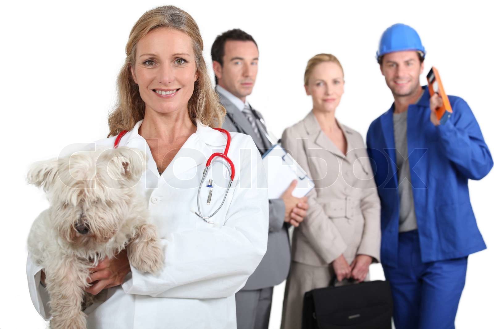 verschiedene jobs | Stock Bild | Colourbox