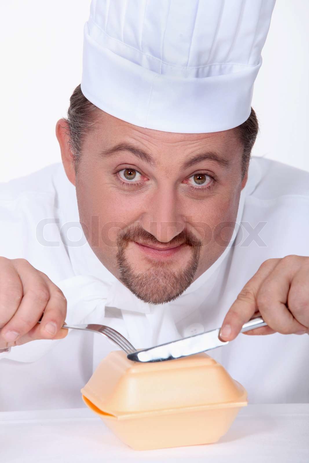 Chef-Koch | Stock Bild | Colourbox