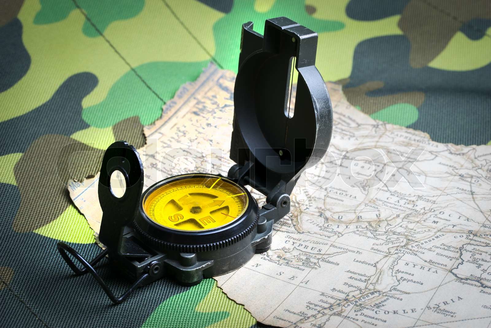 Military compass | Stock image | Colourbox