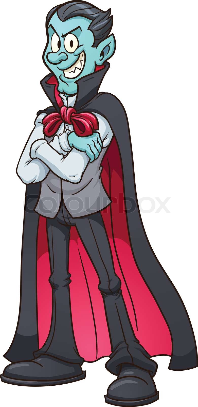 Cartoon vampire | Stock vector | Colourbox
