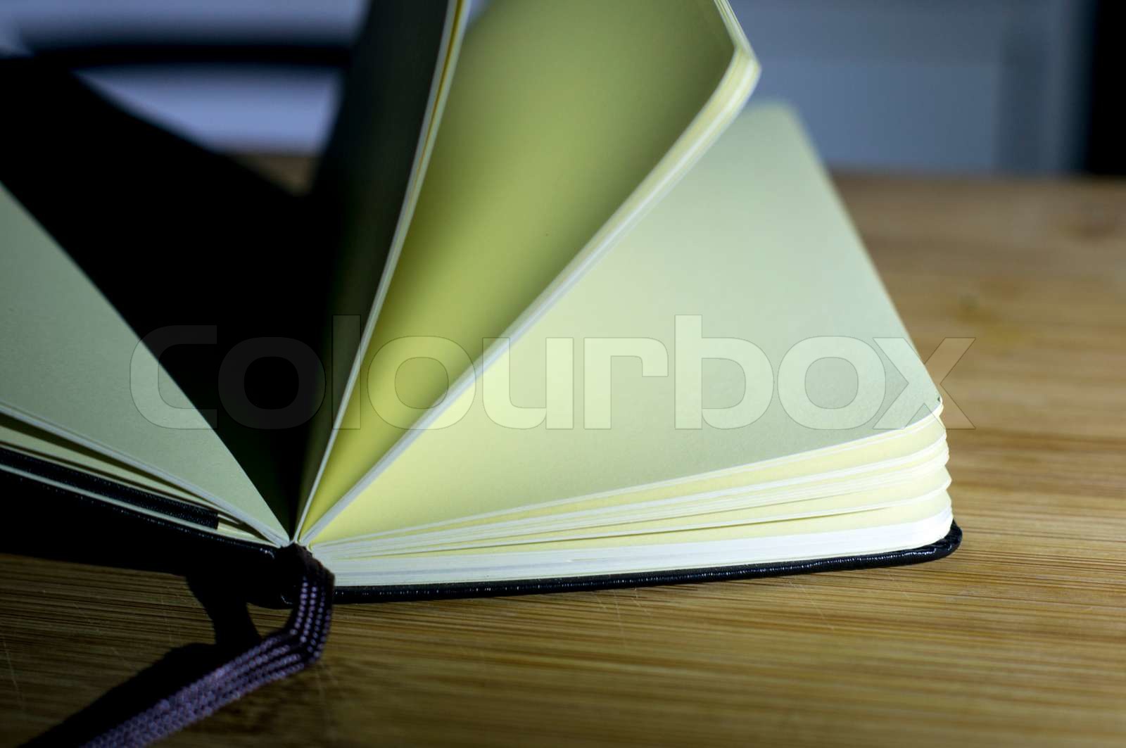open book on desk | Stock image | Colourbox
