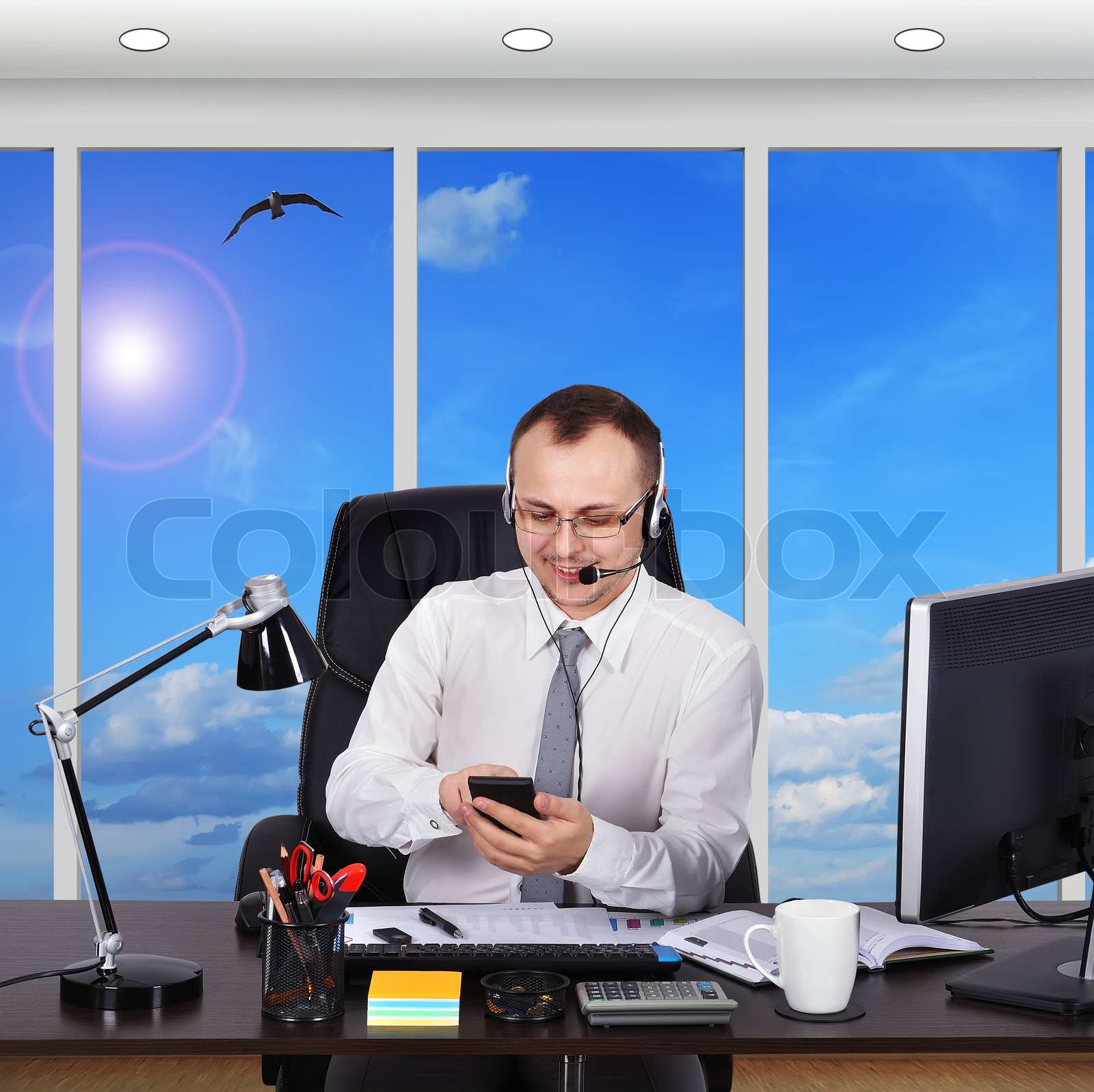 Manager | Stock Bild | Colourbox