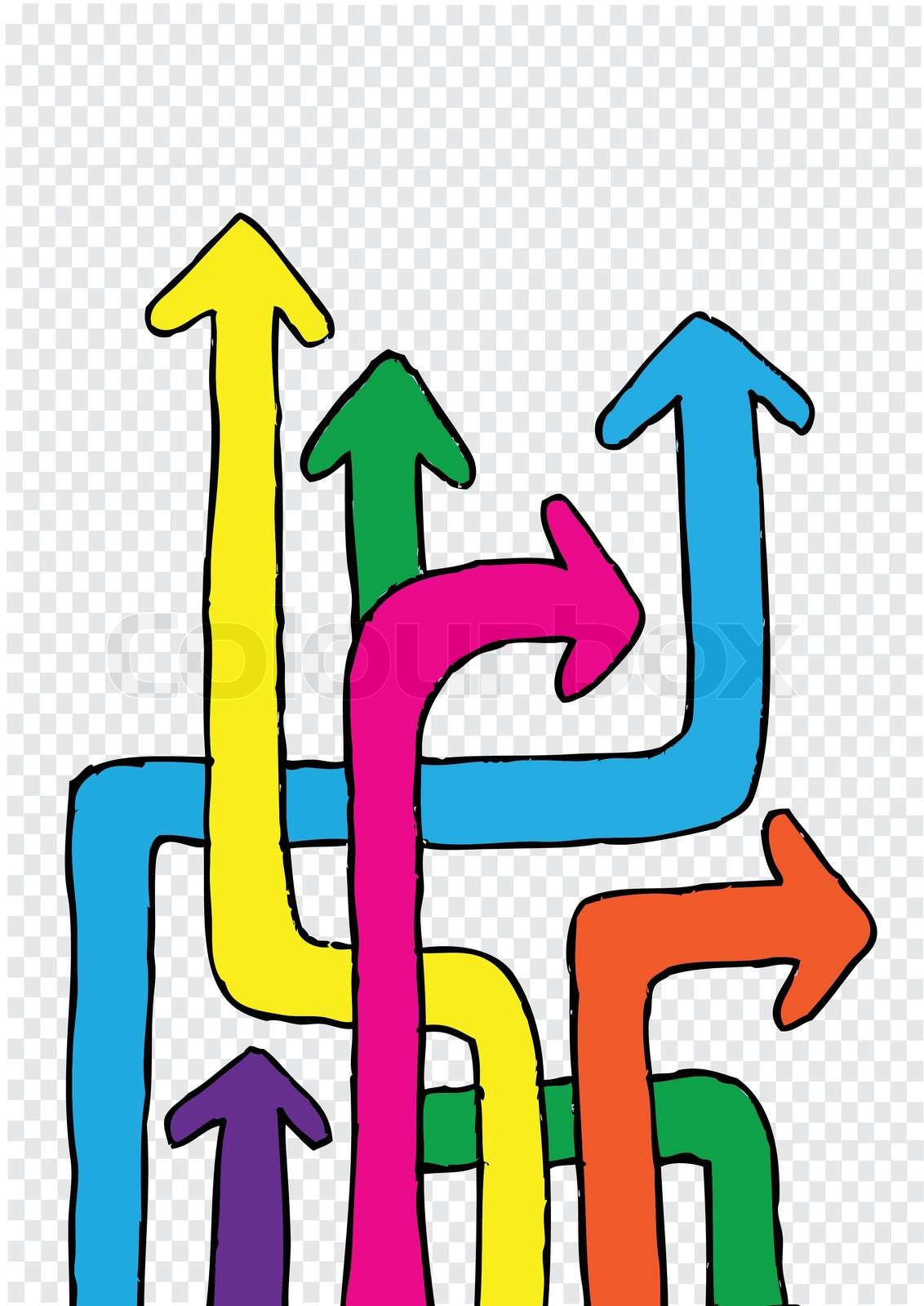 abstrakt, symbol, pfad | Stock-Vektor | Colourbox