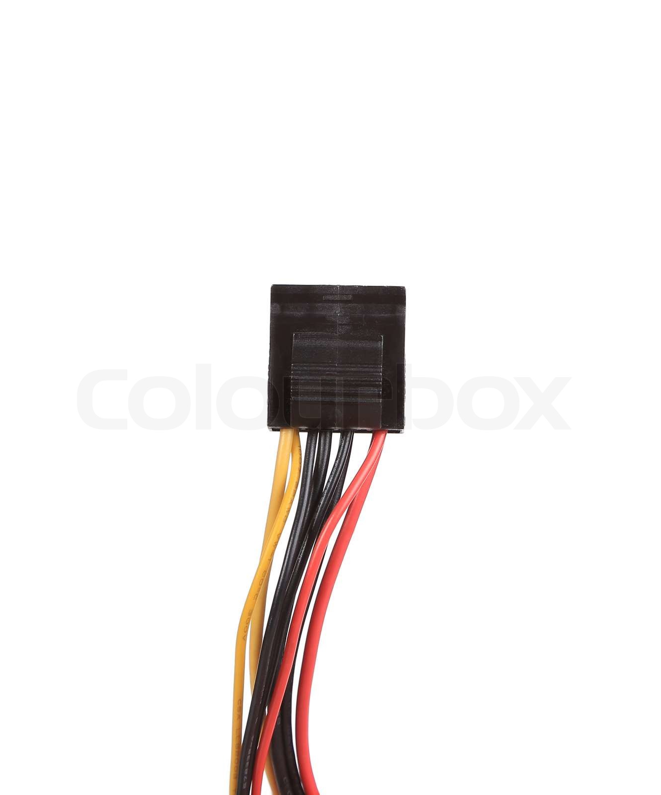 Computer Stecker. | Stock Bild | Colourbox