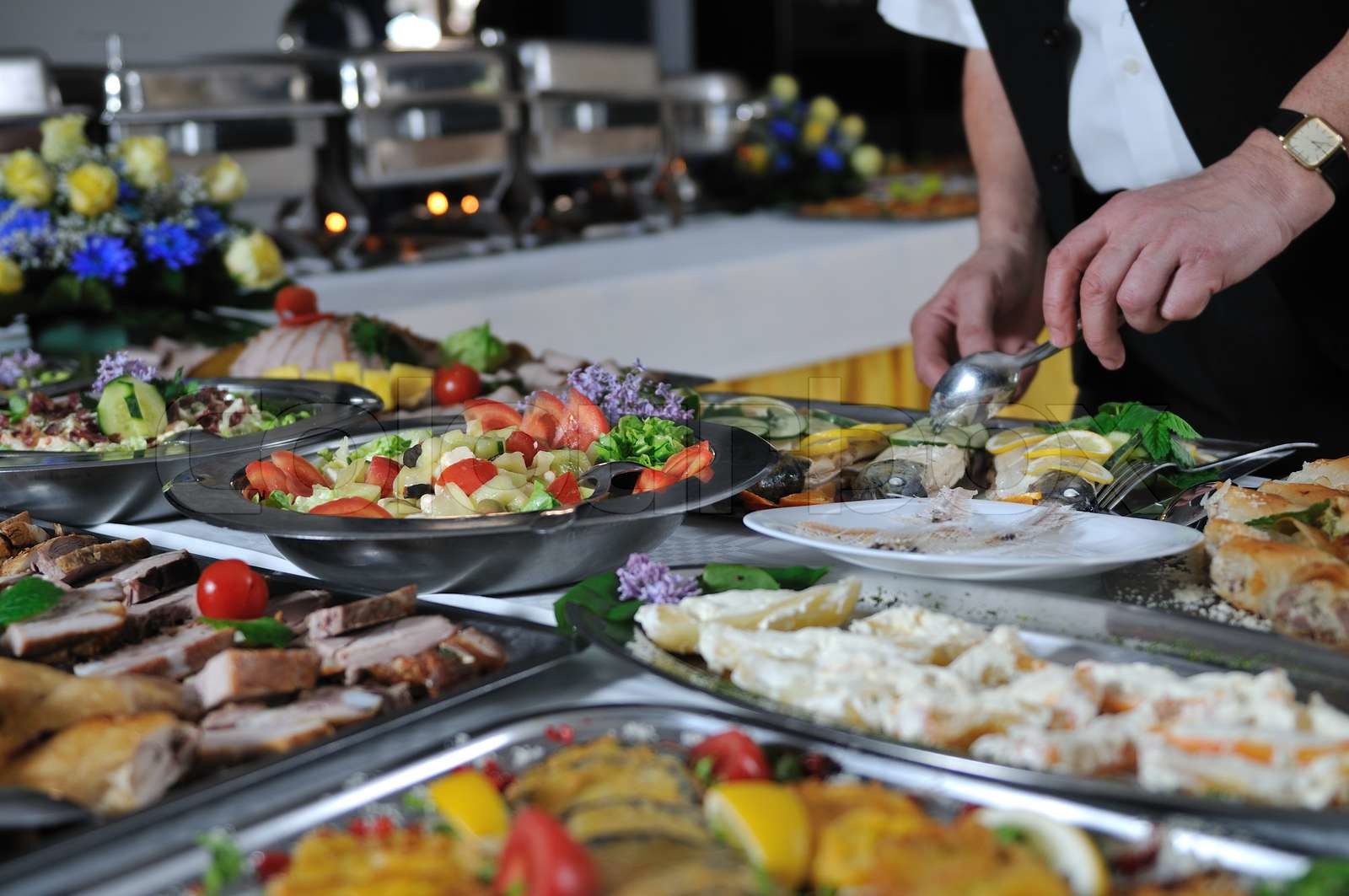 buffet | Stock image | Colourbox