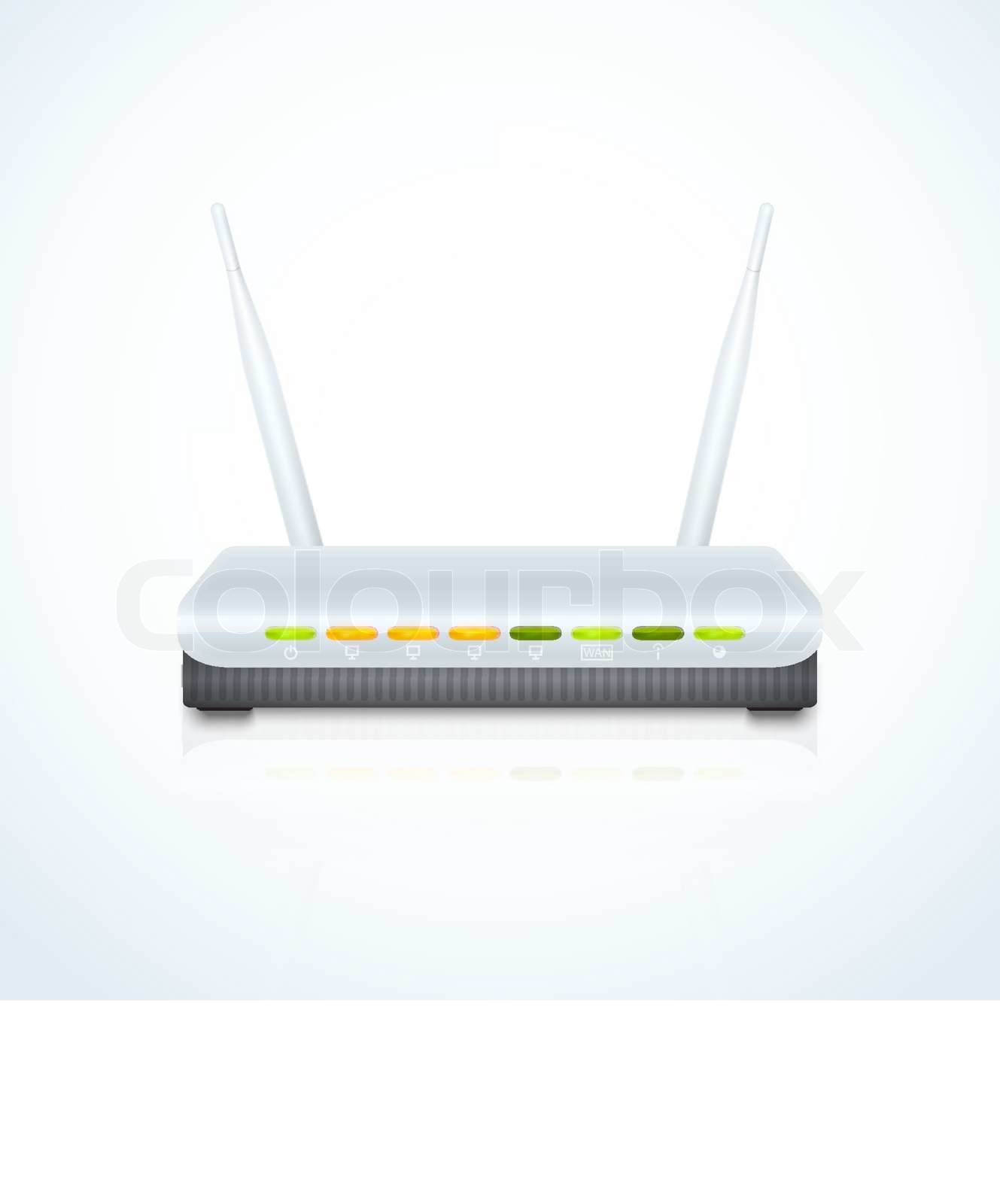 Router | Stock-Vektor | Colourbox