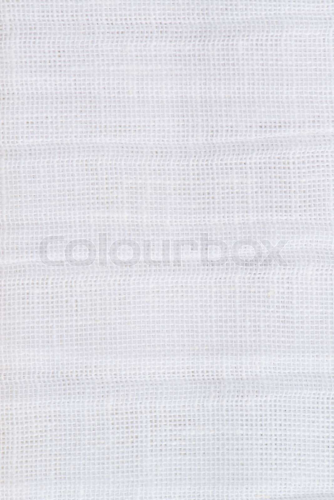 White fabric texture | Stock image | Colourbox