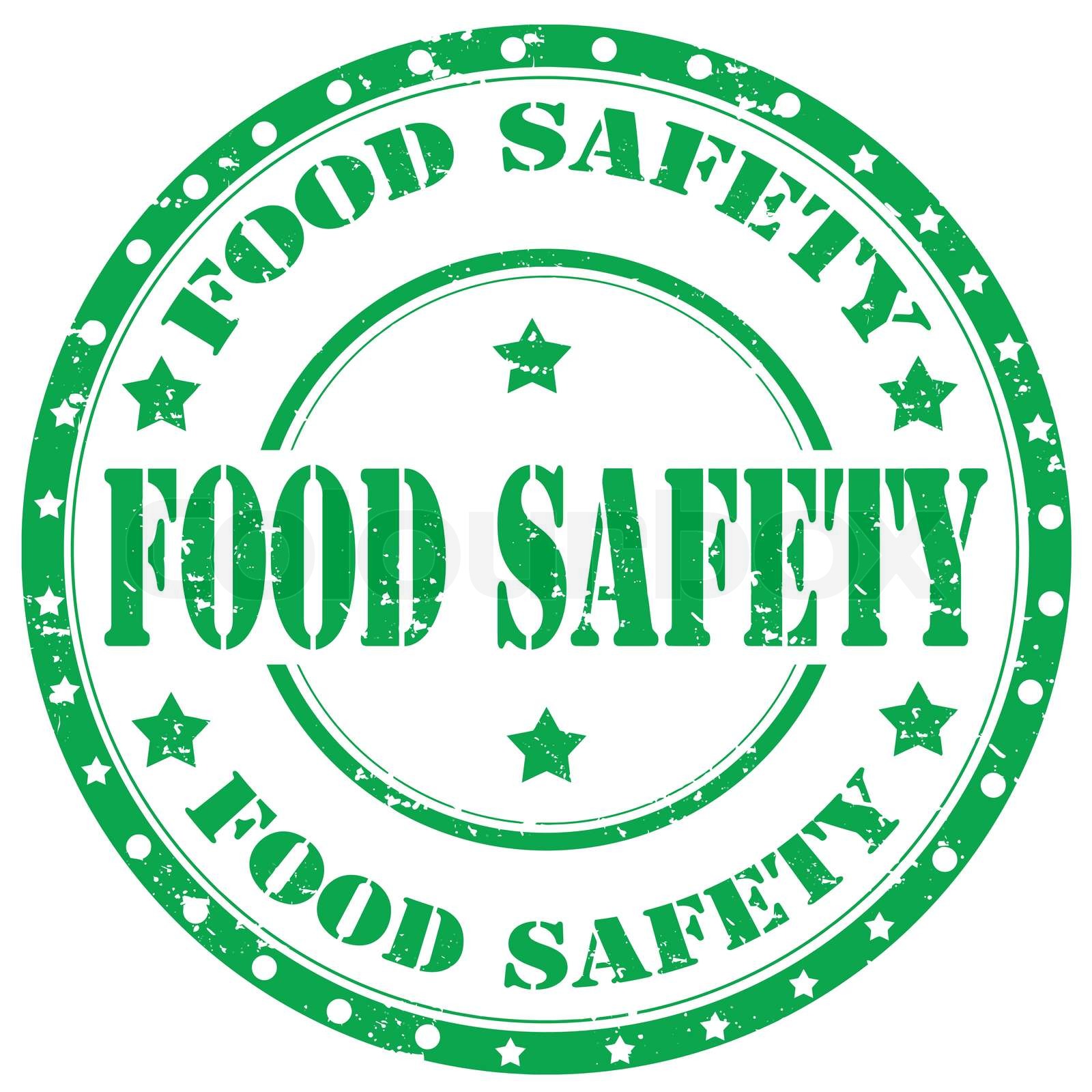 Food Safety-stamp | Stock vector | Colourbox