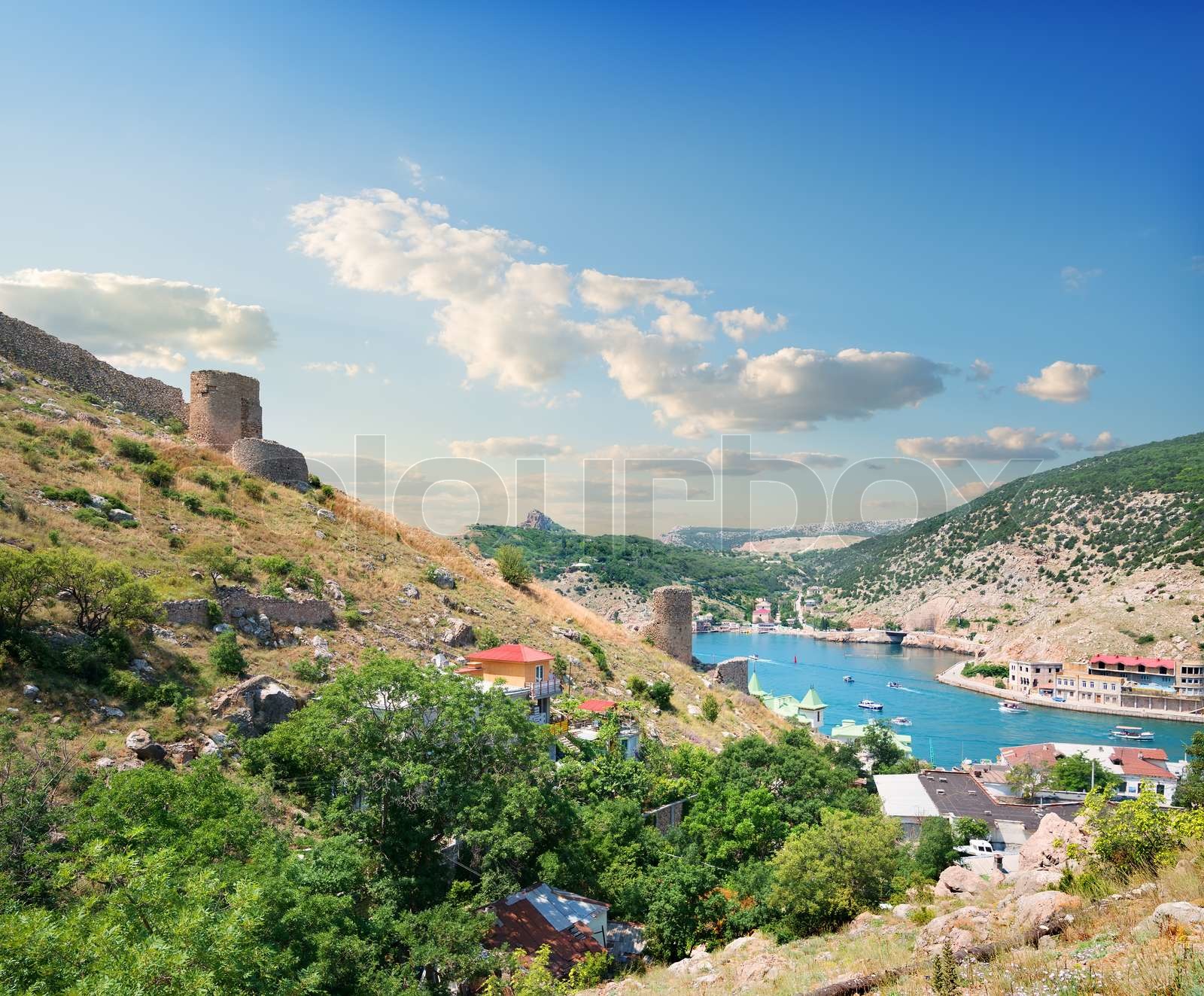 Balaklawa Bucht | Stock Bild | Colourbox