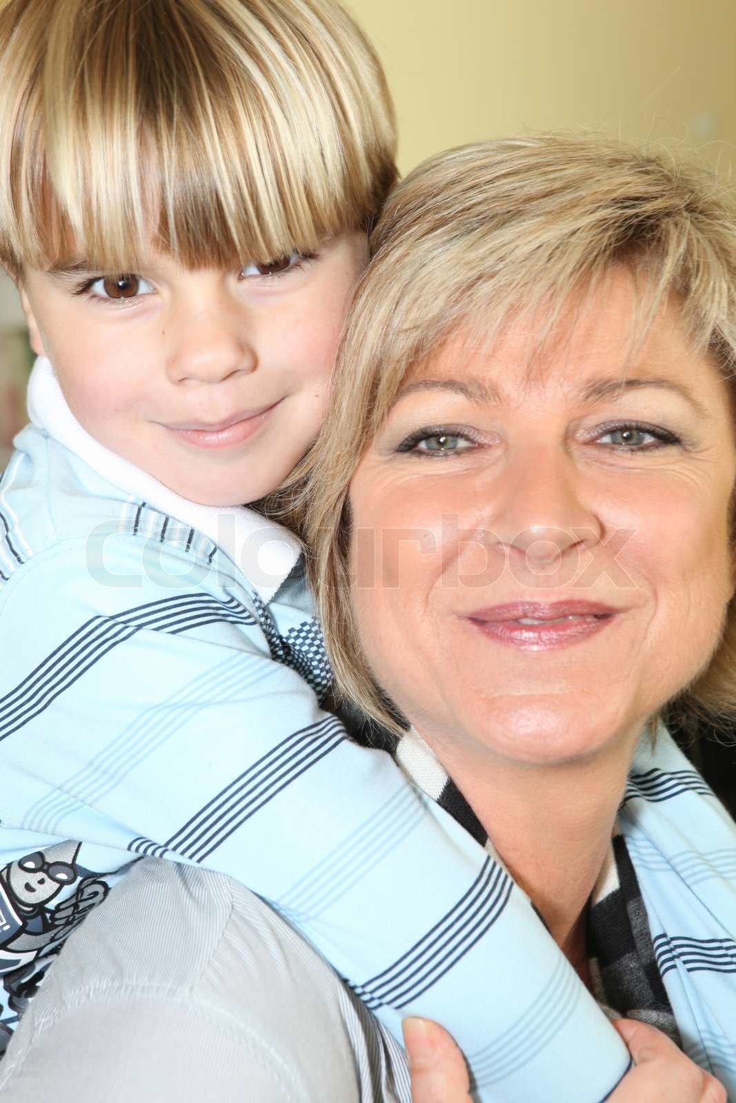 Mother and son | Stock image | Colourbox