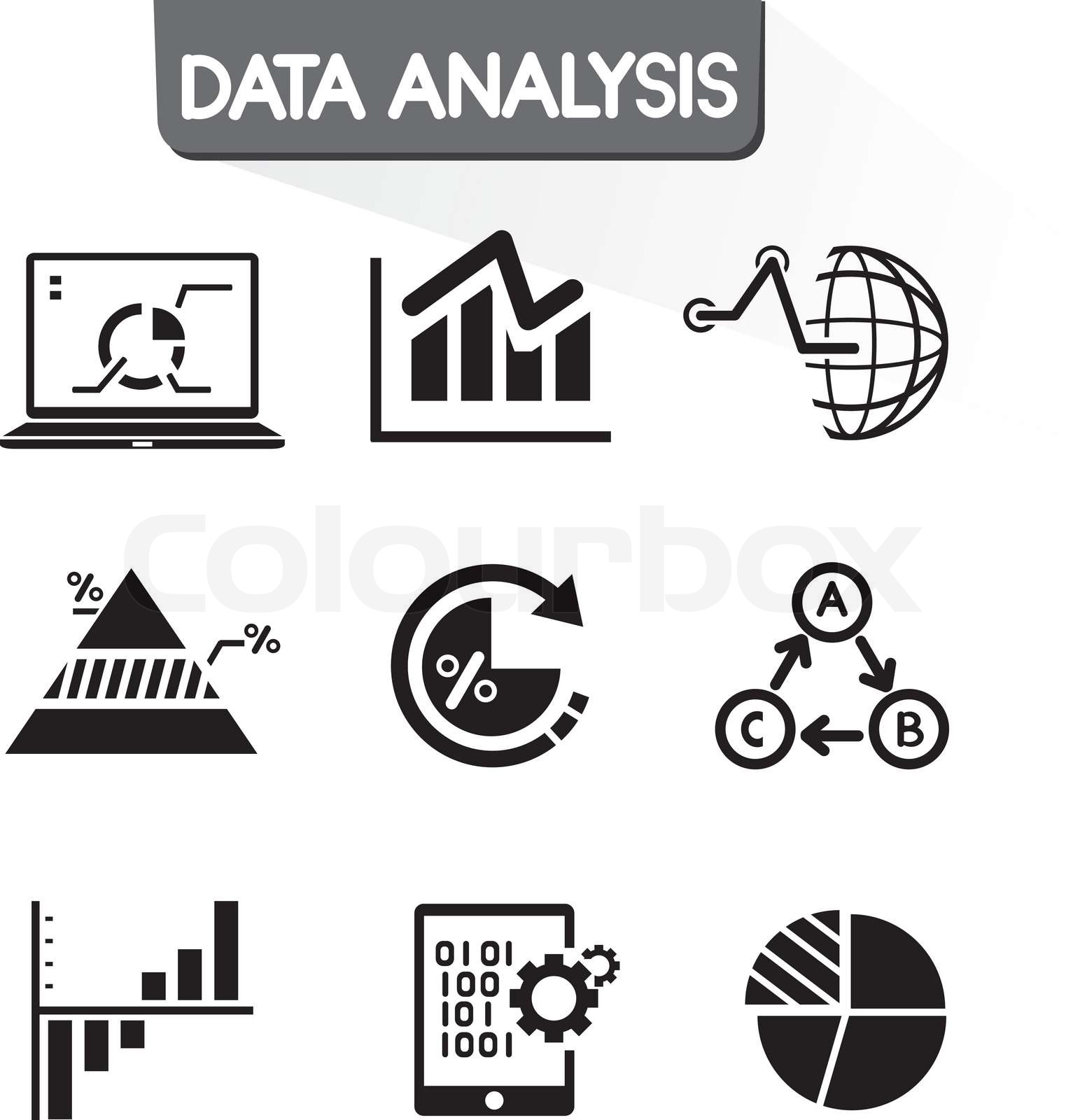 Analytics Icon Vector
