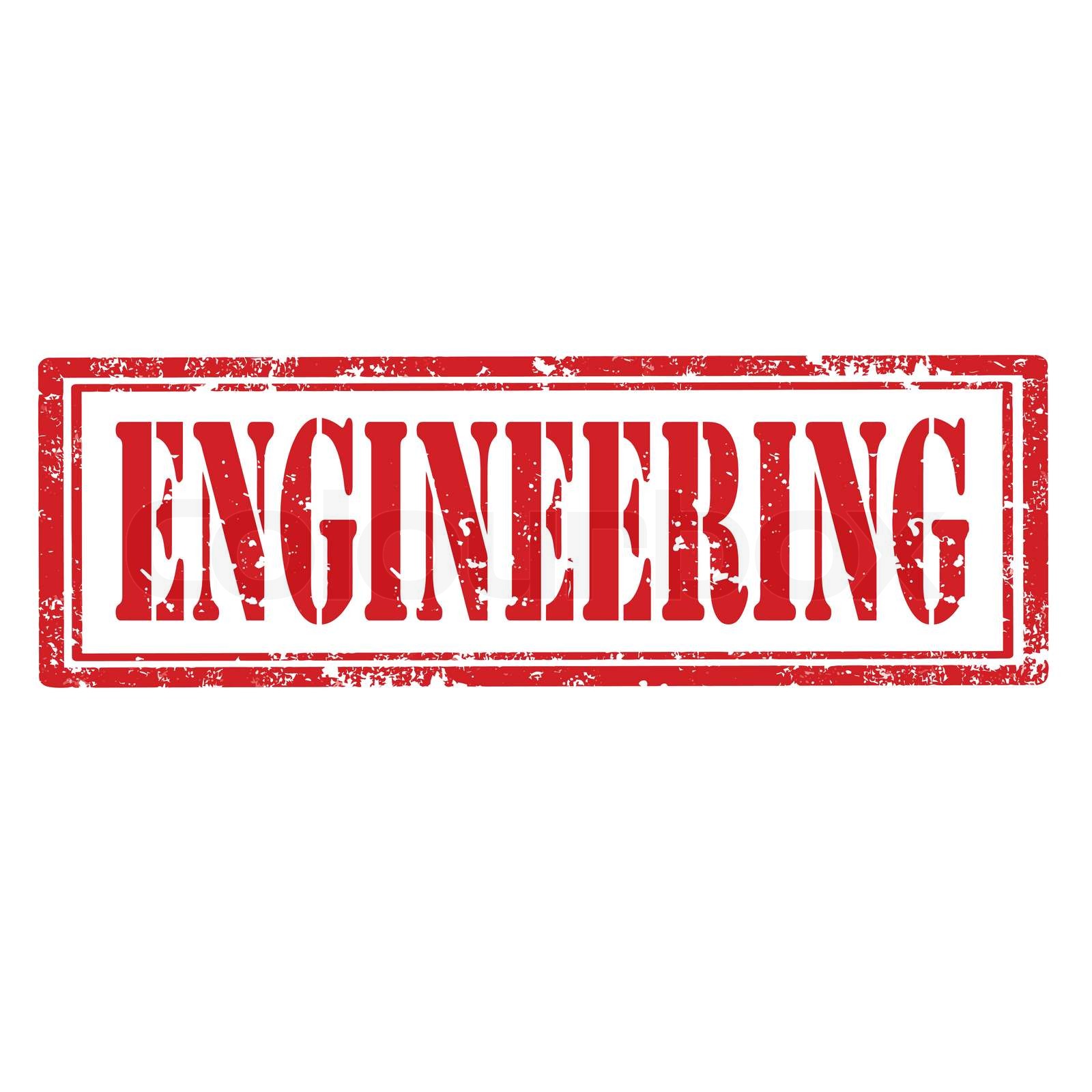 Engineering-stamp | Stock vector | Colourbox
