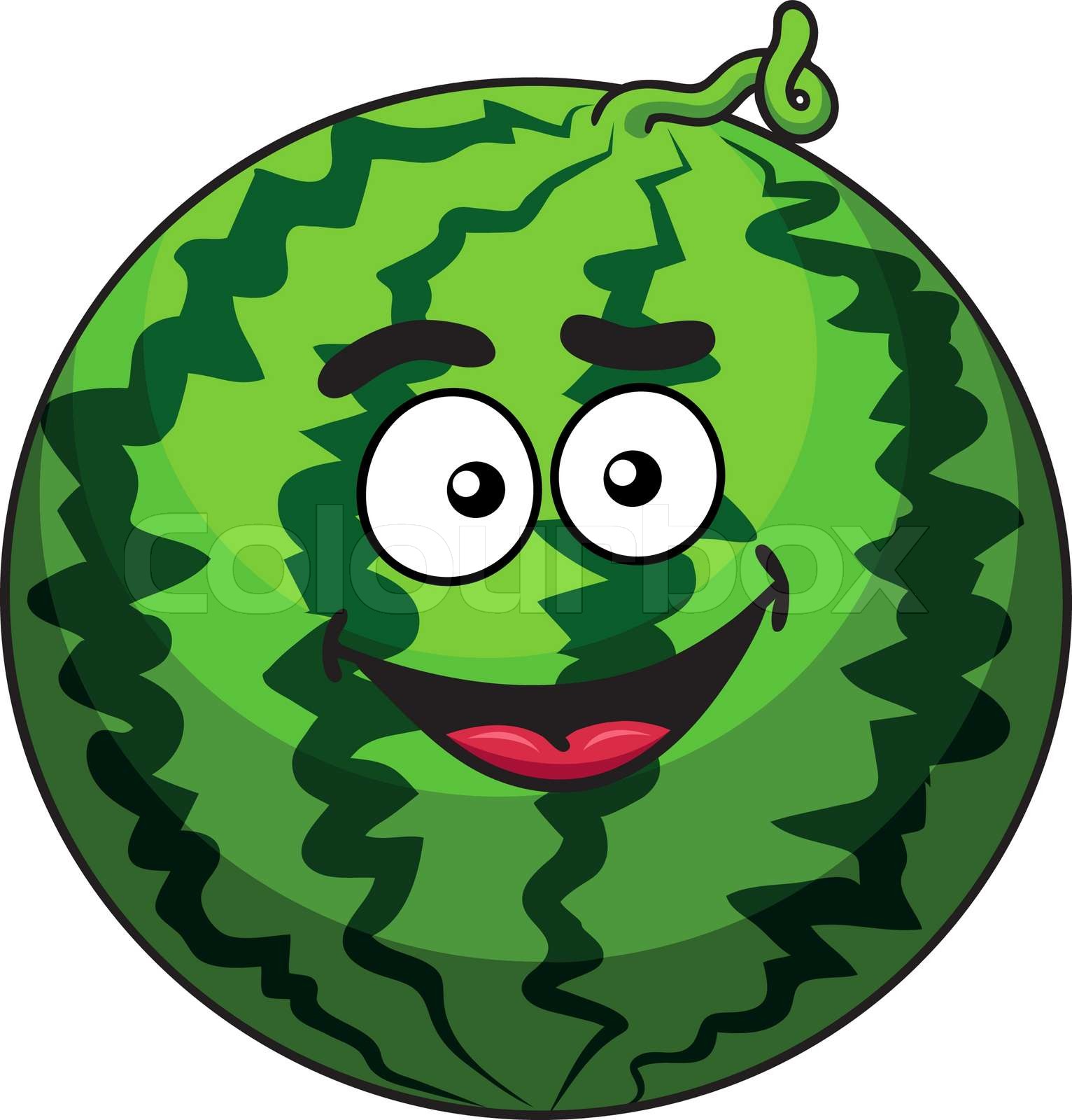 Watermelon Fruit Cartoon