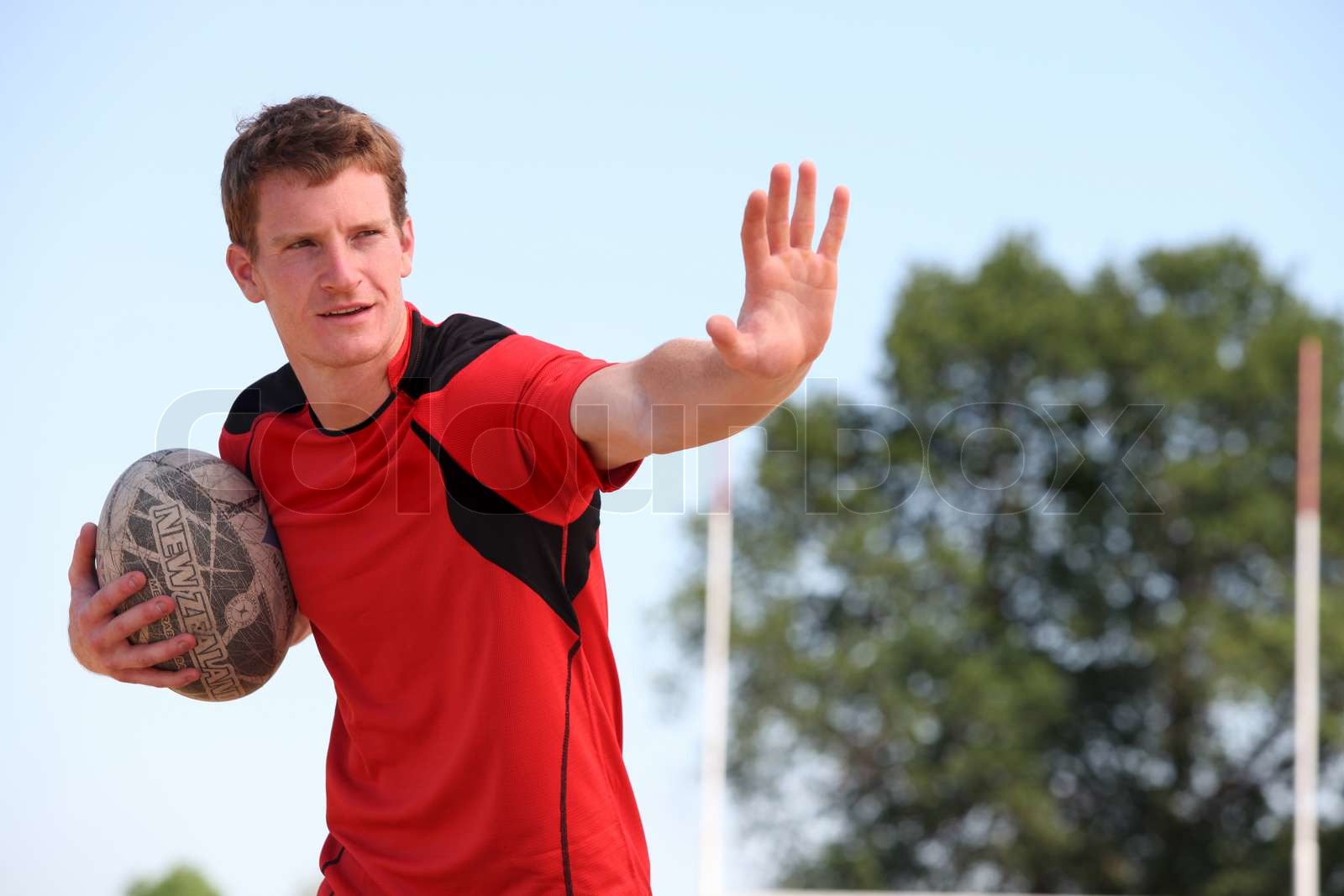 Rugby-Spieler | Stock Bild | Colourbox