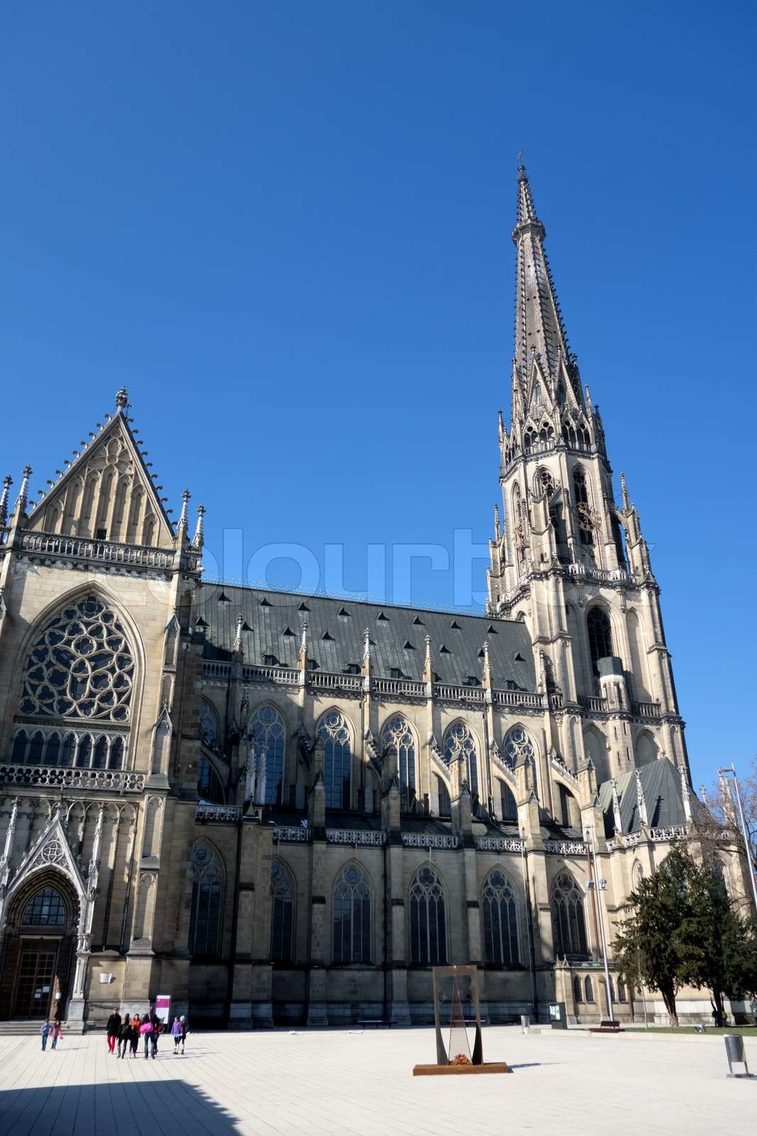 austria, linz, st. mary's cathedral | Stock image | Colourbox