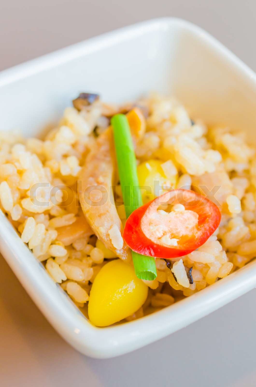 Fried rice | Stock image | Colourbox