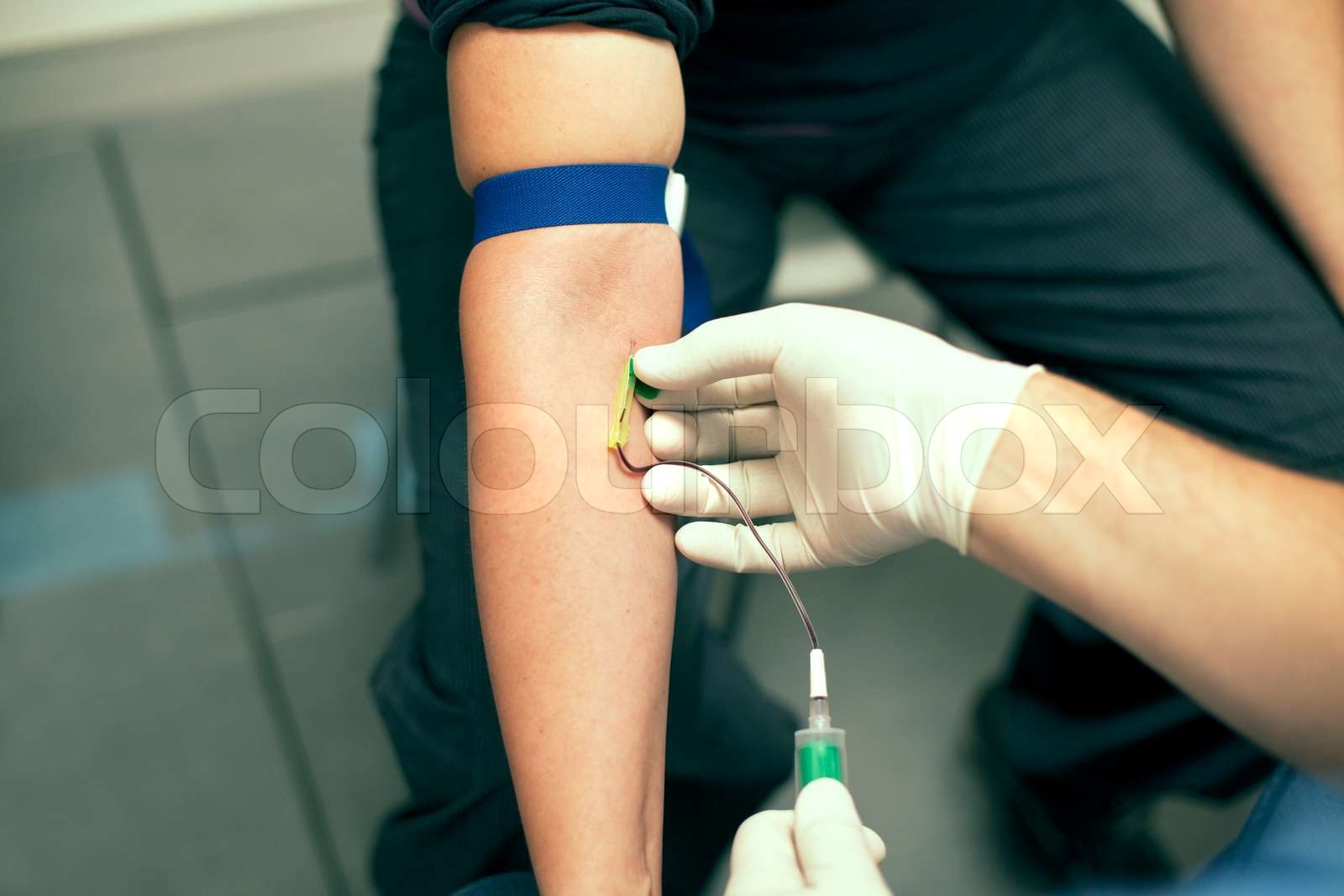 Blood test | Stock image | Colourbox