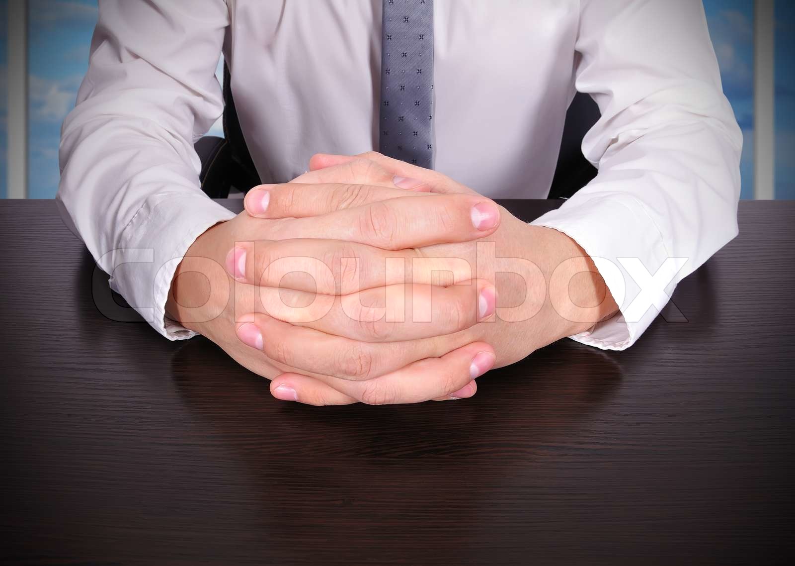 Gekreuzte Finger | Stock Bild | Colourbox