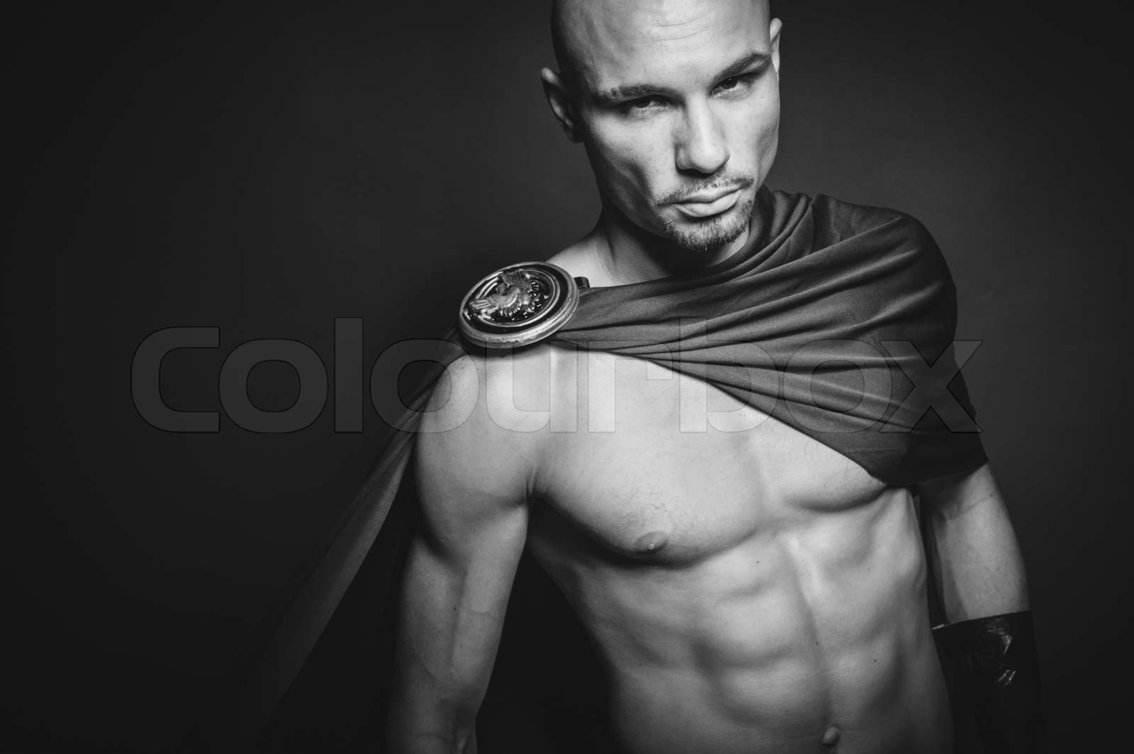 Spartan man | Stock image | Colourbox