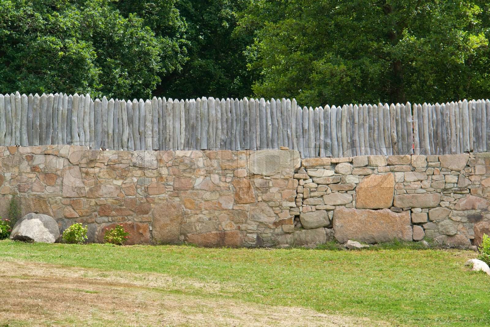 historic wall | Stock image | Colourbox