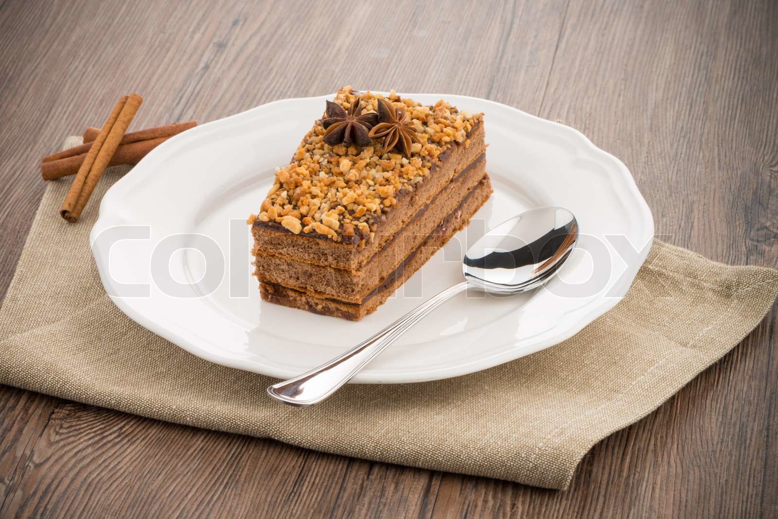 Schokoladenkuchen Mit Ol Und Schokolade