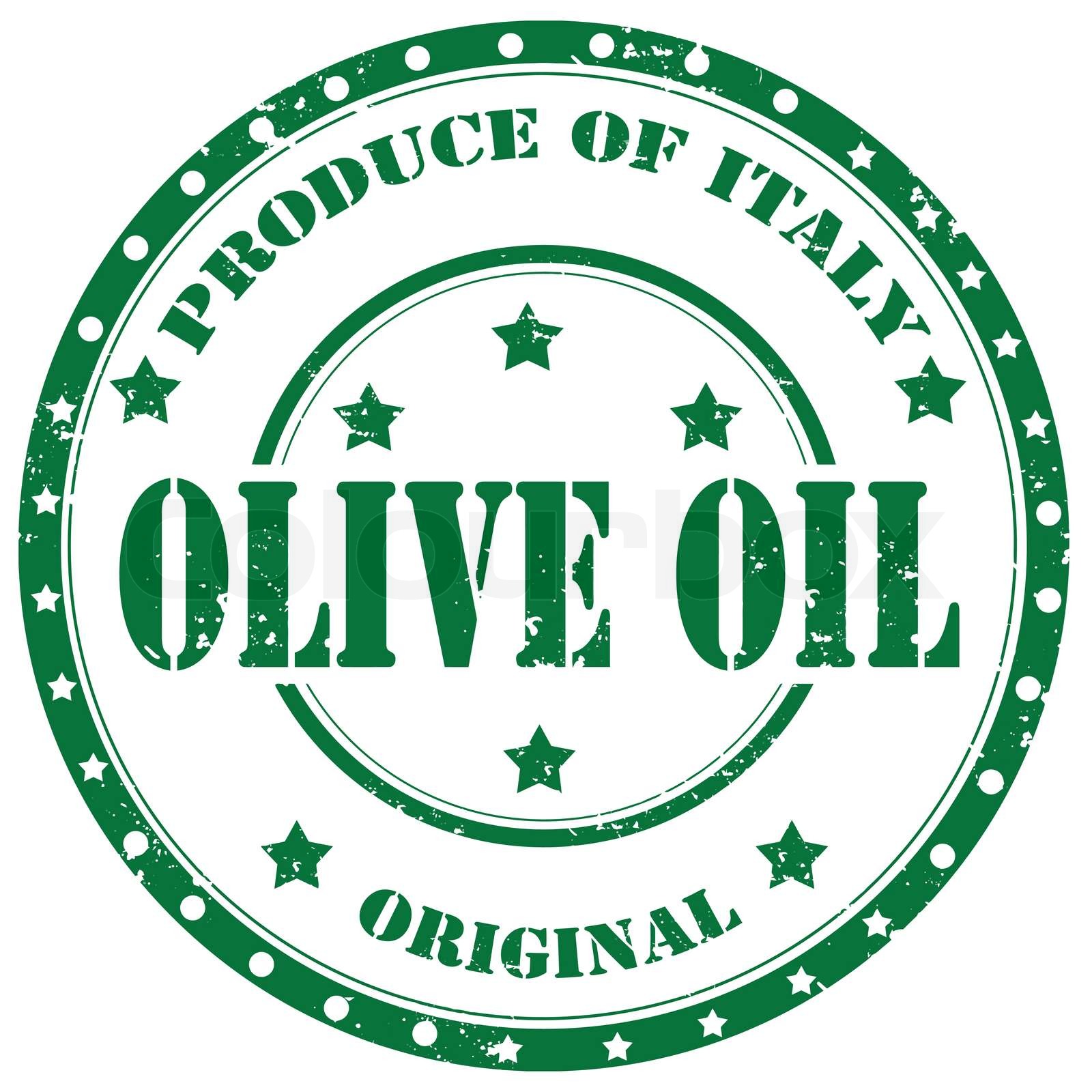 Olive Oil-stamp | Stock vector | Colourbox