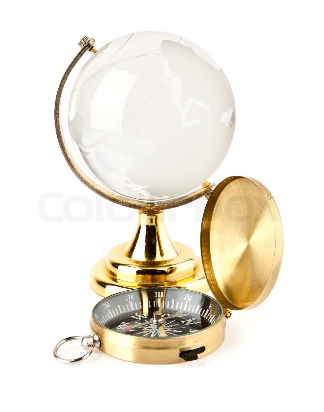 compass and the globe | Stock image | Colourbox