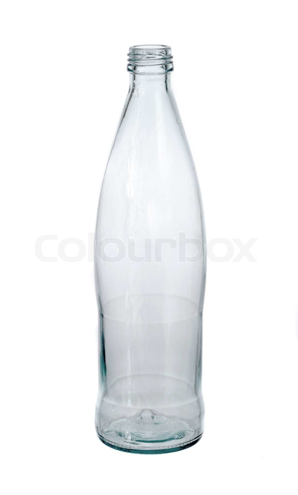 Empty Glass Coke Bottle