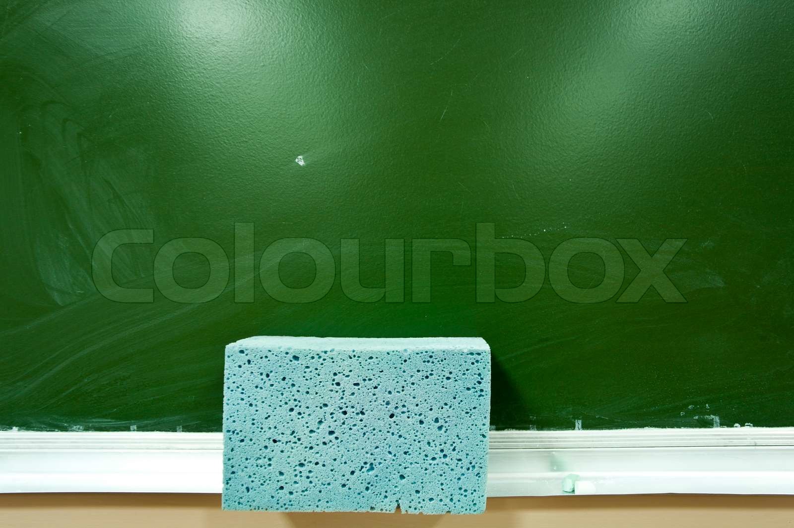 green school board | Stock image | Colourbox