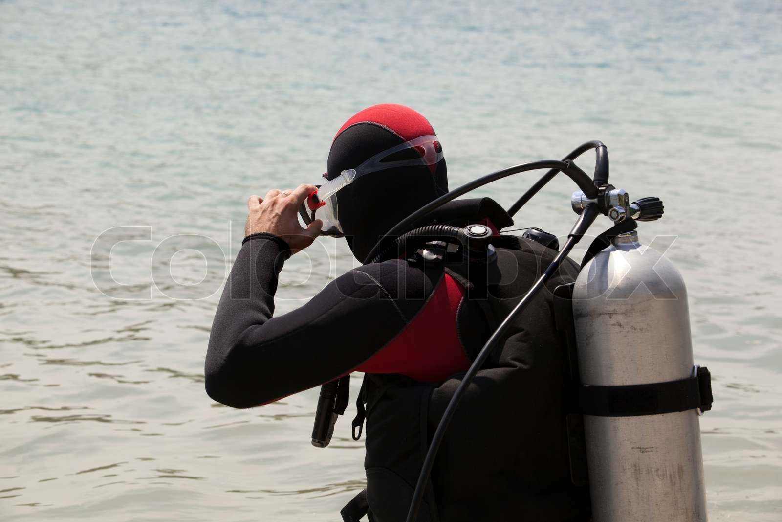 Scuba diver | Stock image | Colourbox