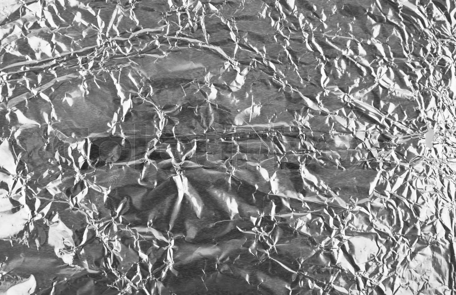 crushed foil | Stock image | Colourbox