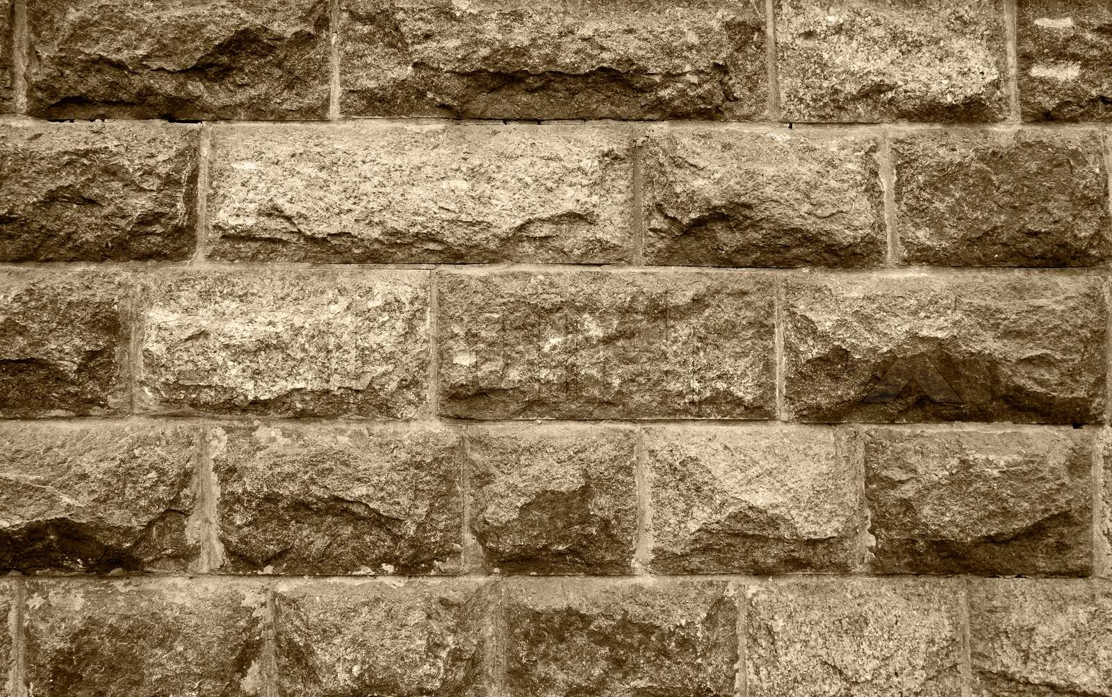 Steinmauer aus Granit | Stock Bild | Colourbox
