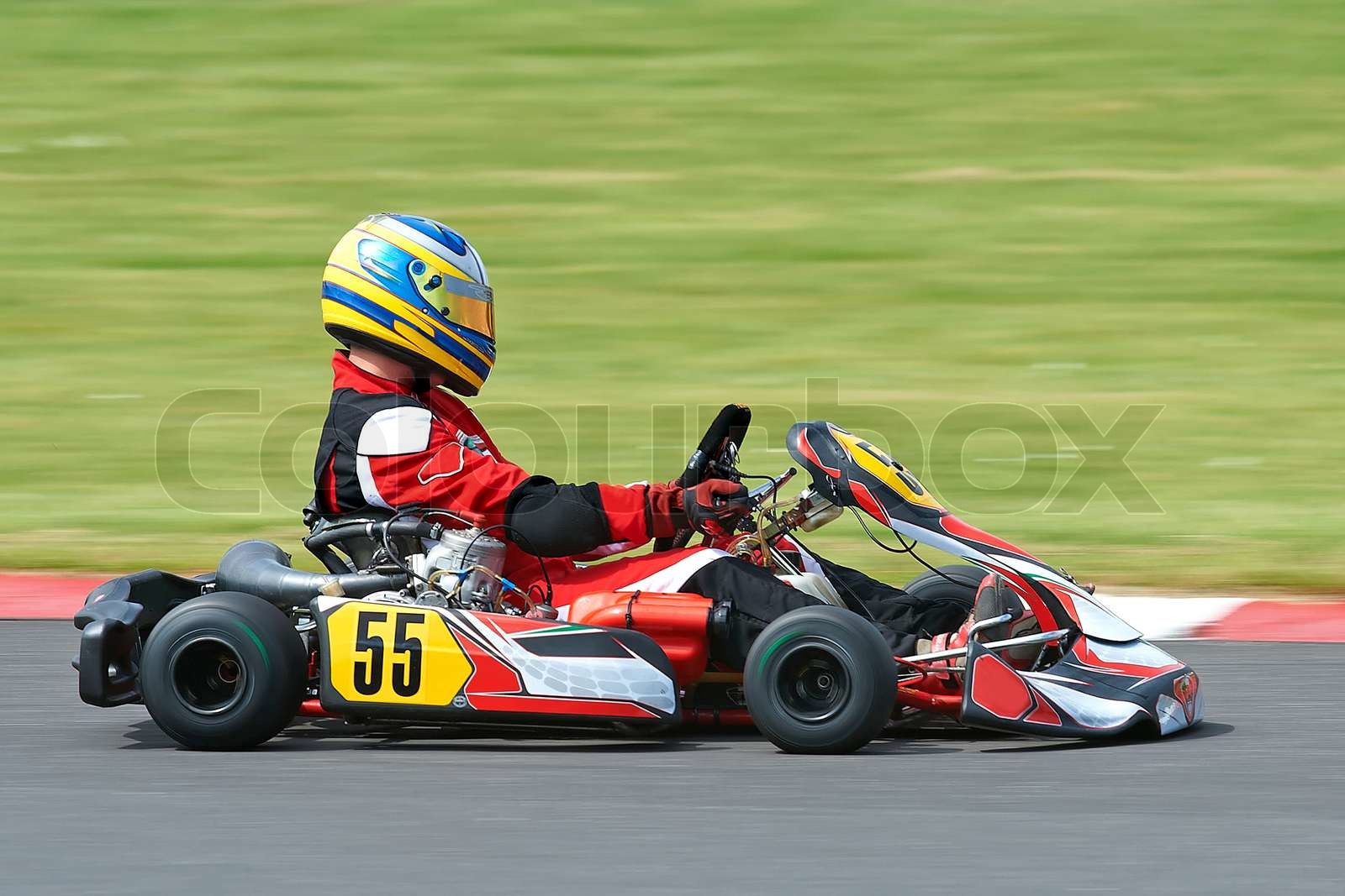 Kart racing | Stock foto | Colourbox