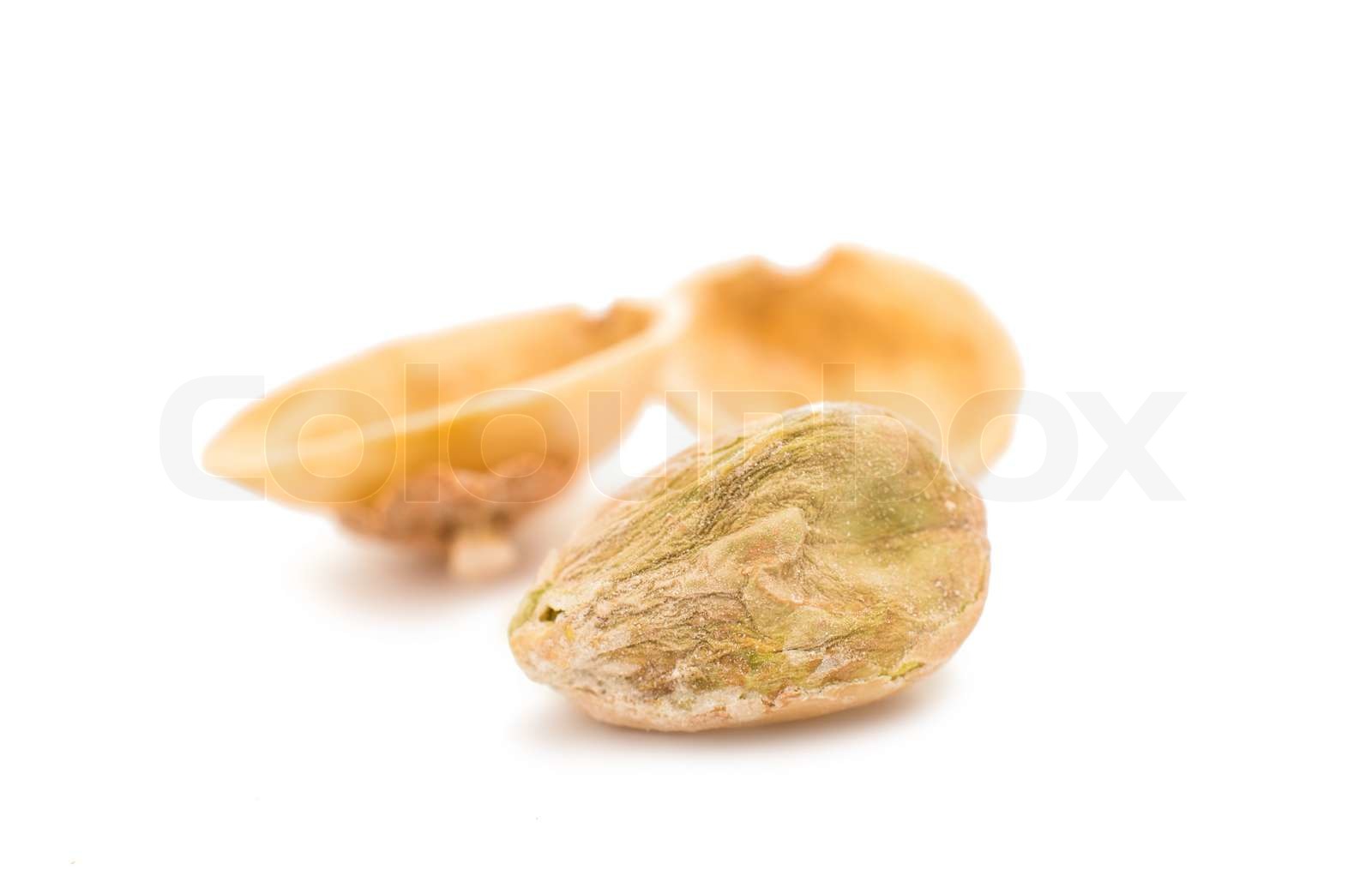 pistachios isolated | Stock image | Colourbox
