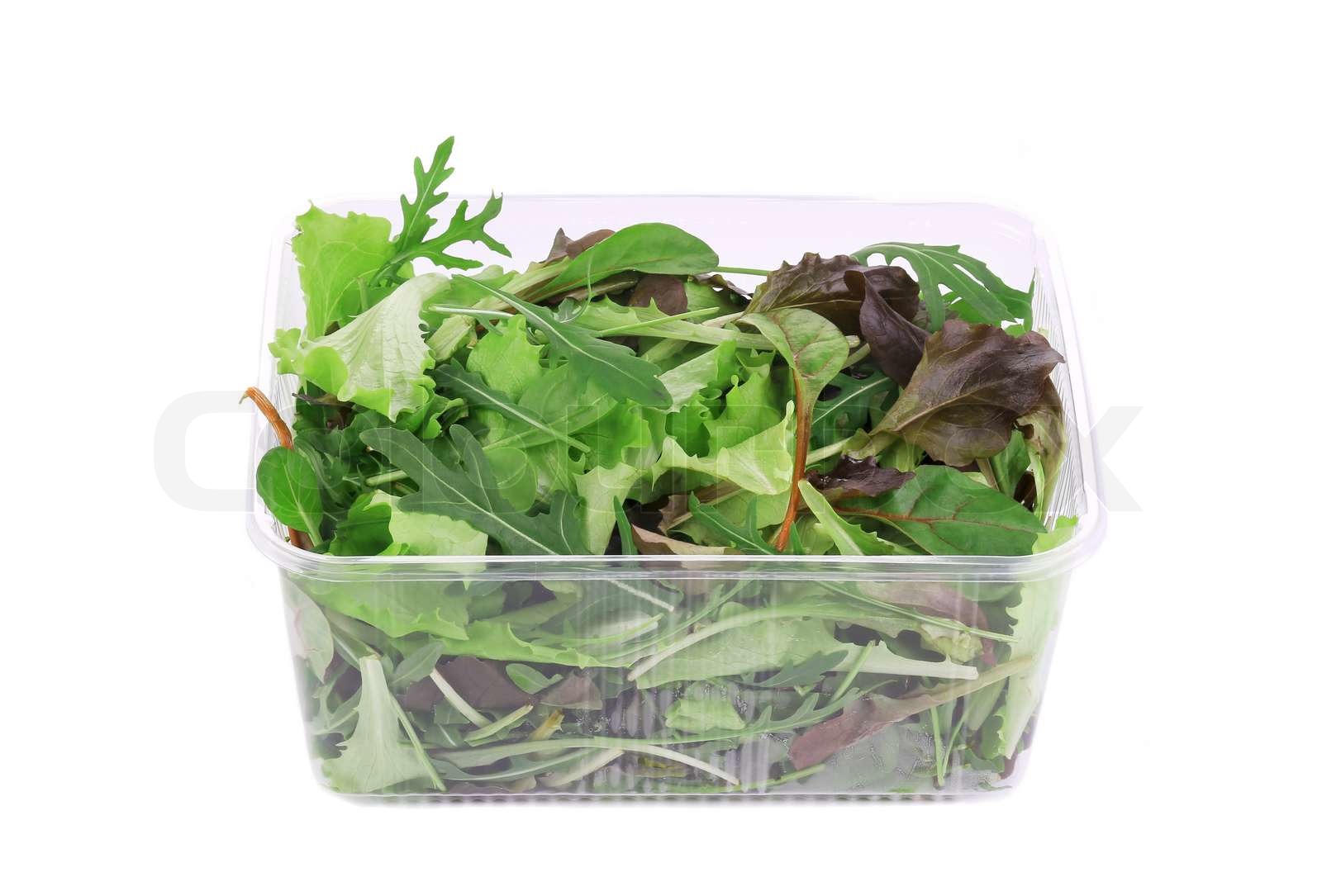 Salad mix. | Stock image | Colourbox