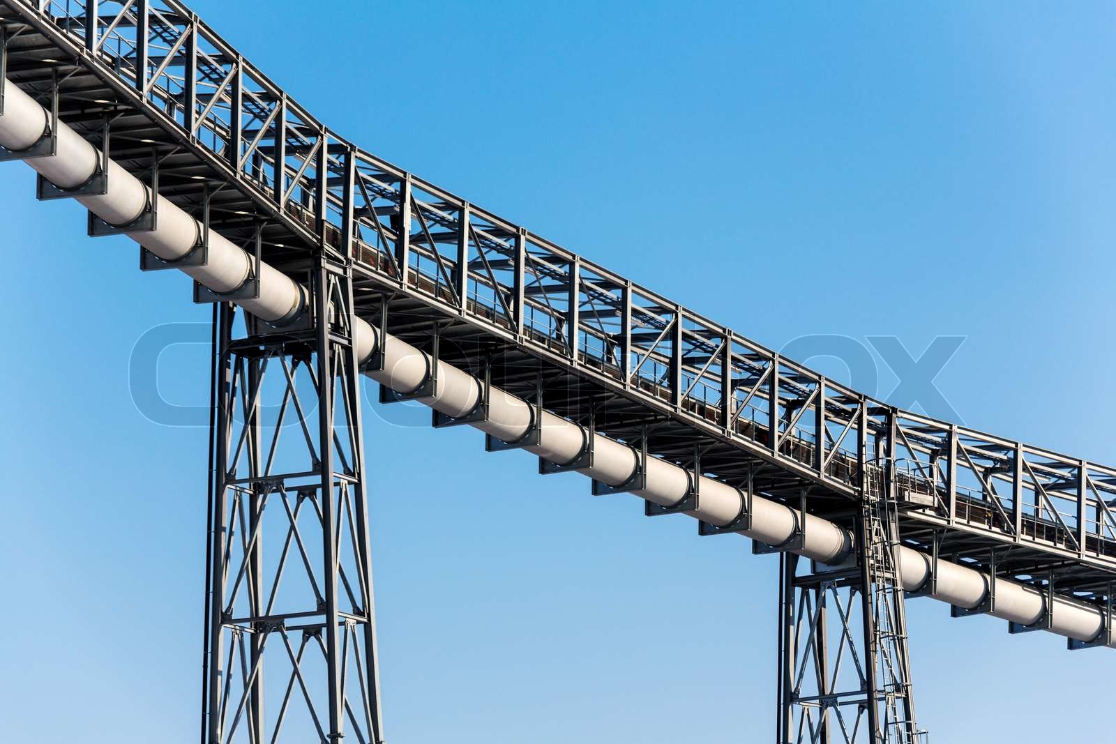 industrial piping | Stock image | Colourbox