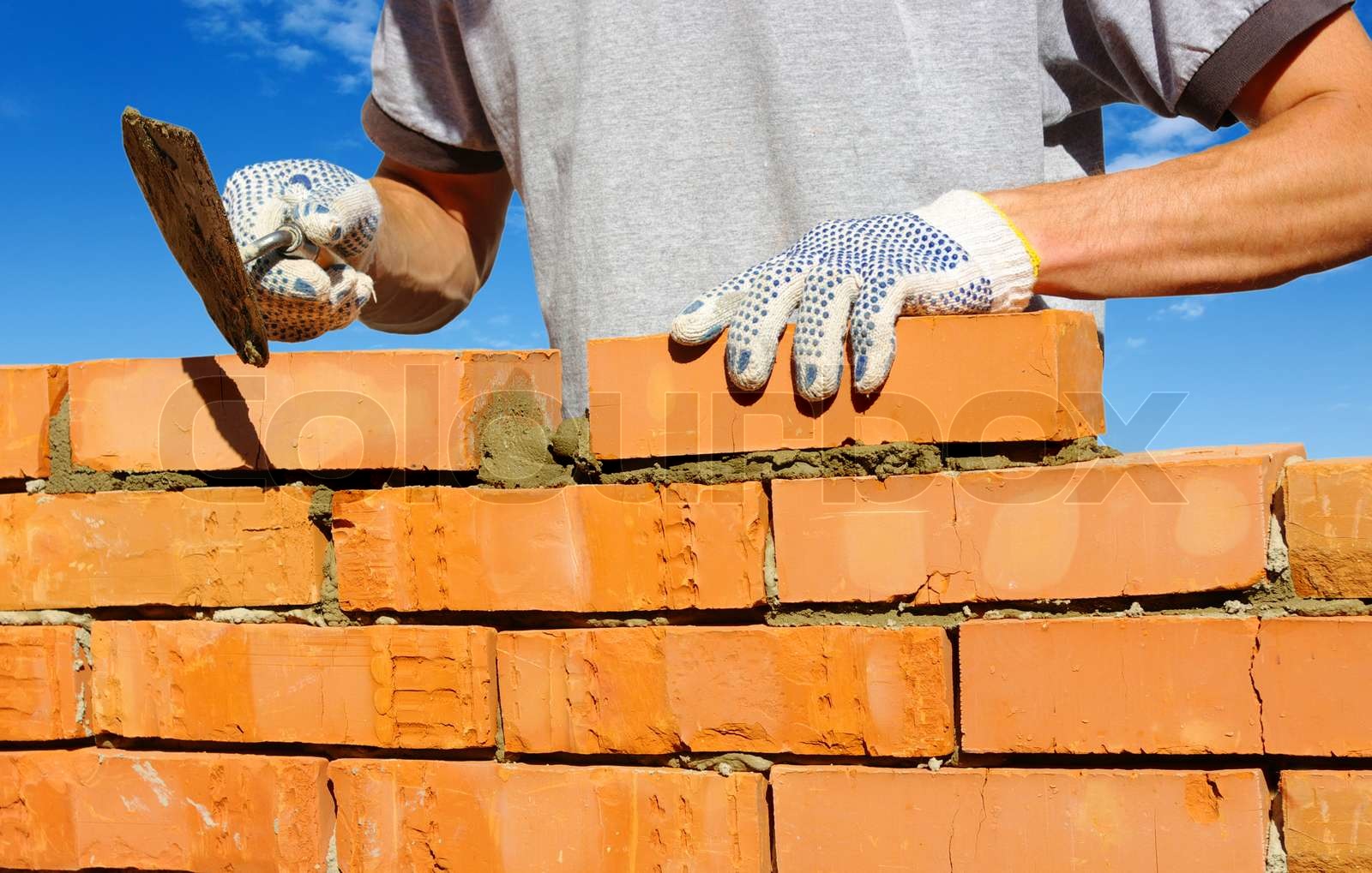 Maurer | Stock Bild | Colourbox