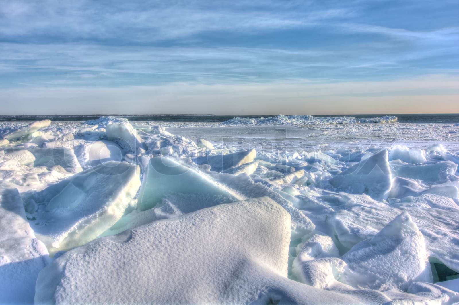 Lake Erie Ice | Stock image | Colourbox